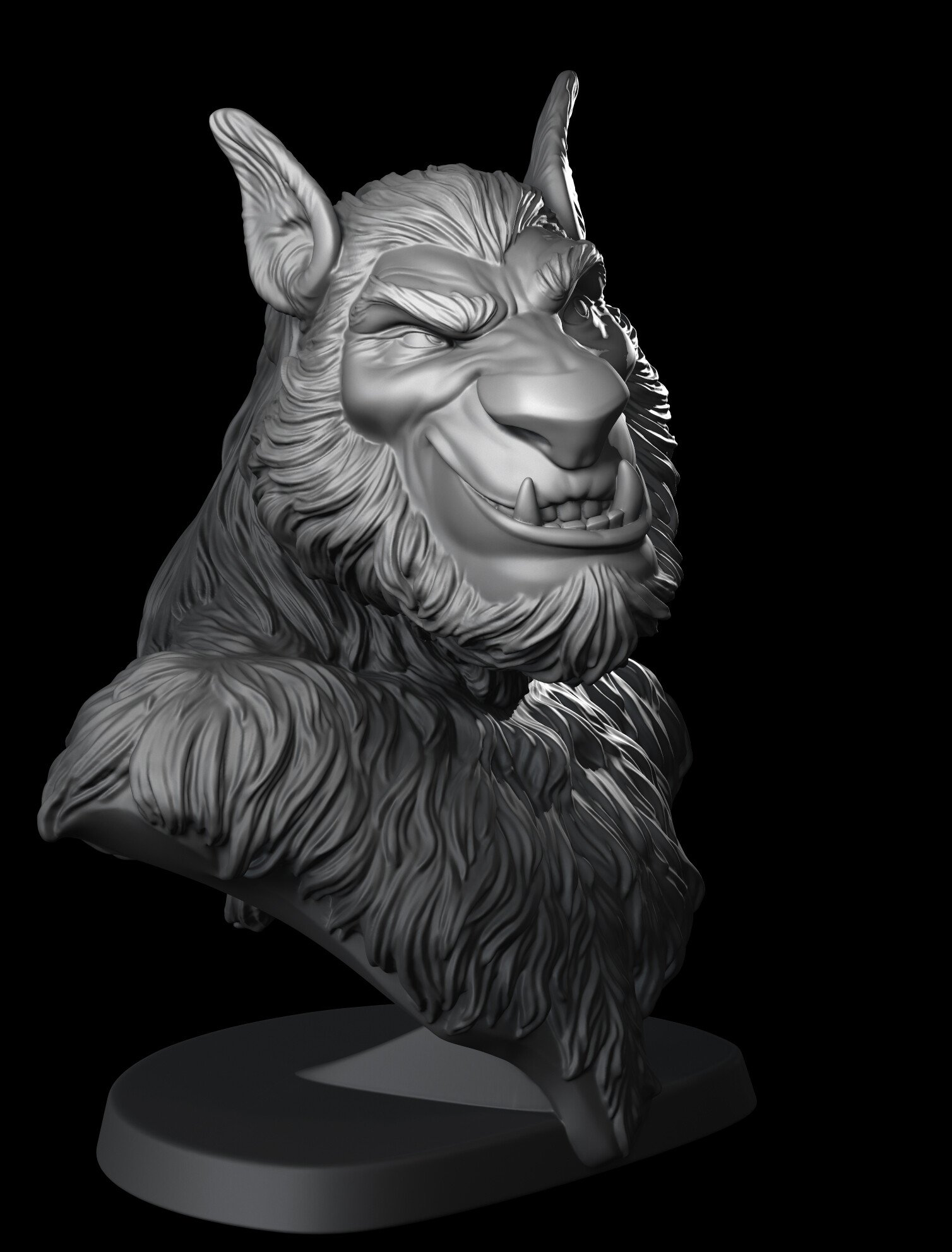 ArtStation - Werewolf within characters - WOLF