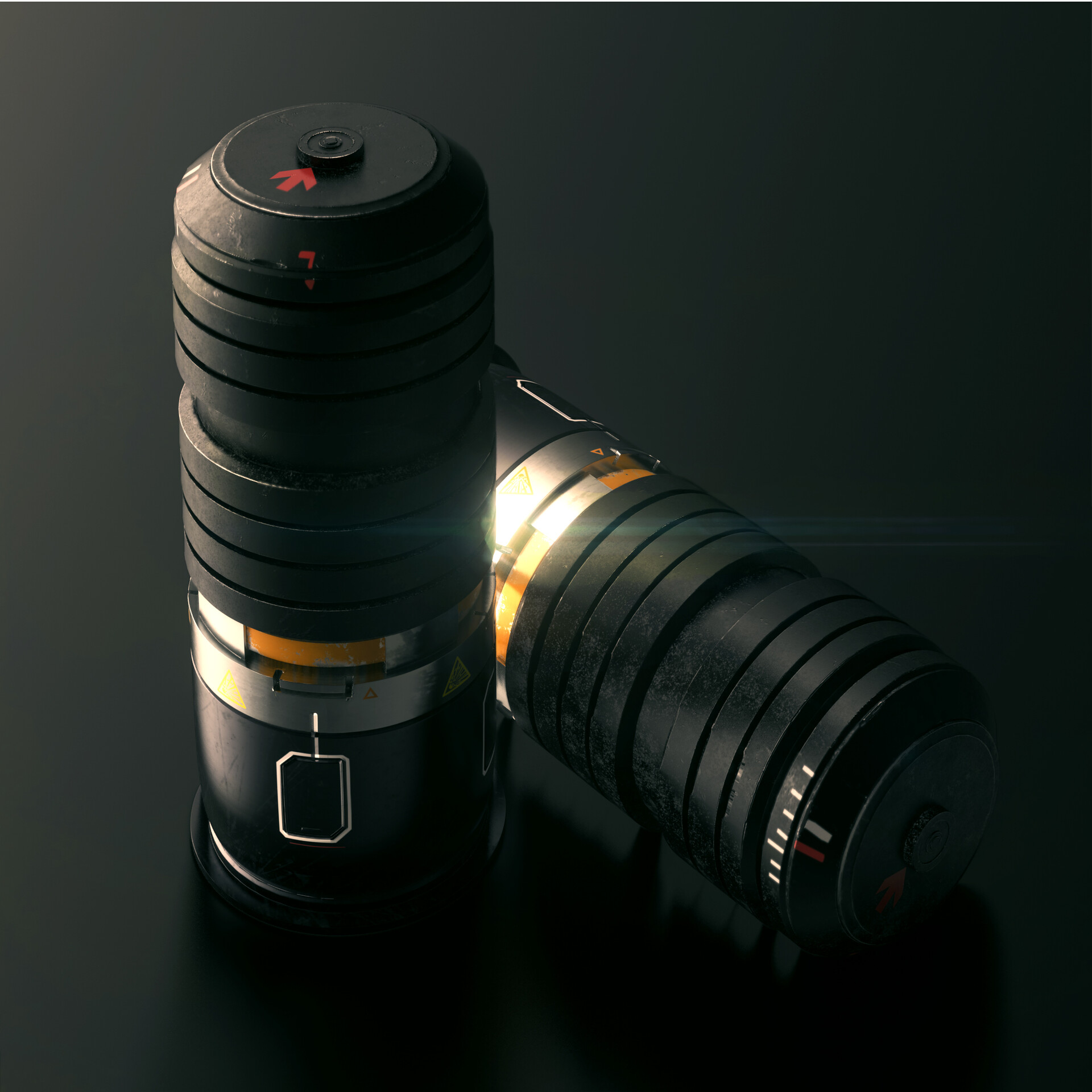 ArtStation - Sci Fi Projectile, David Batista