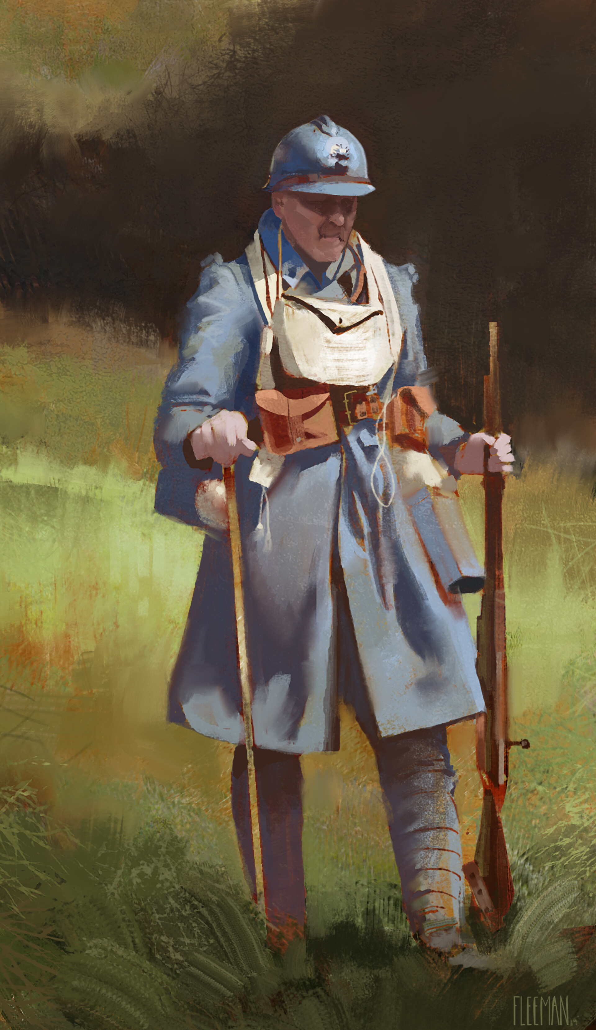 ArtStation - French Soldier