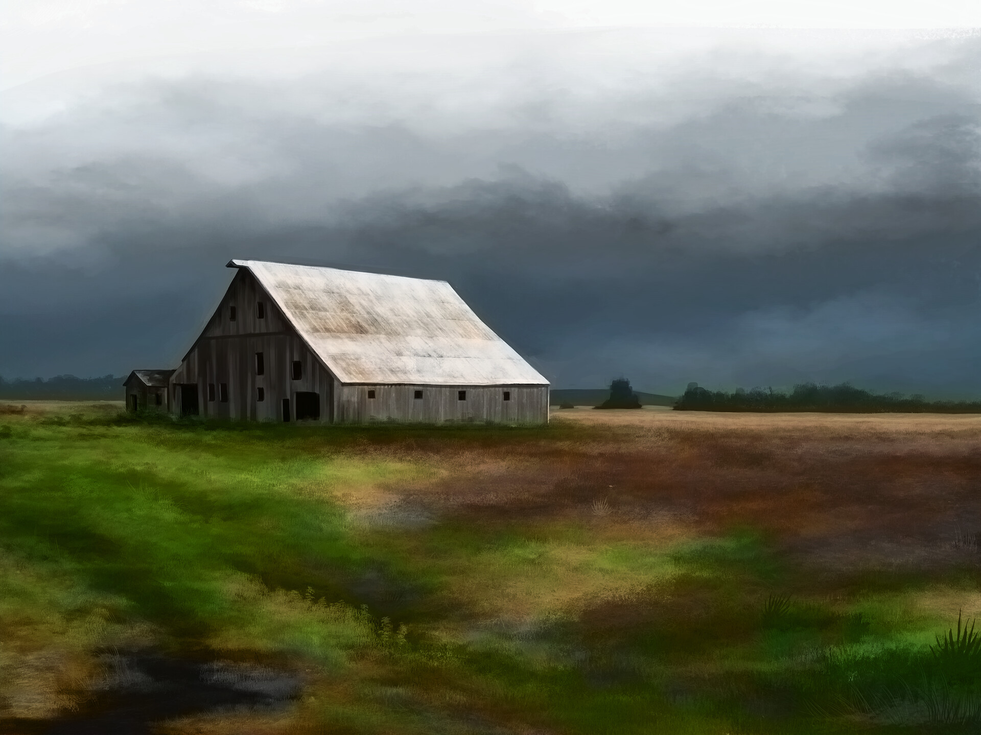 ArtStation - Abandoned Farm