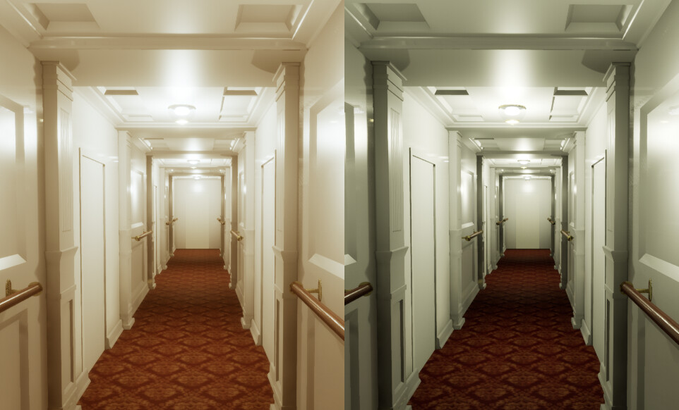 Carly Cross - Titanic Style Hallway