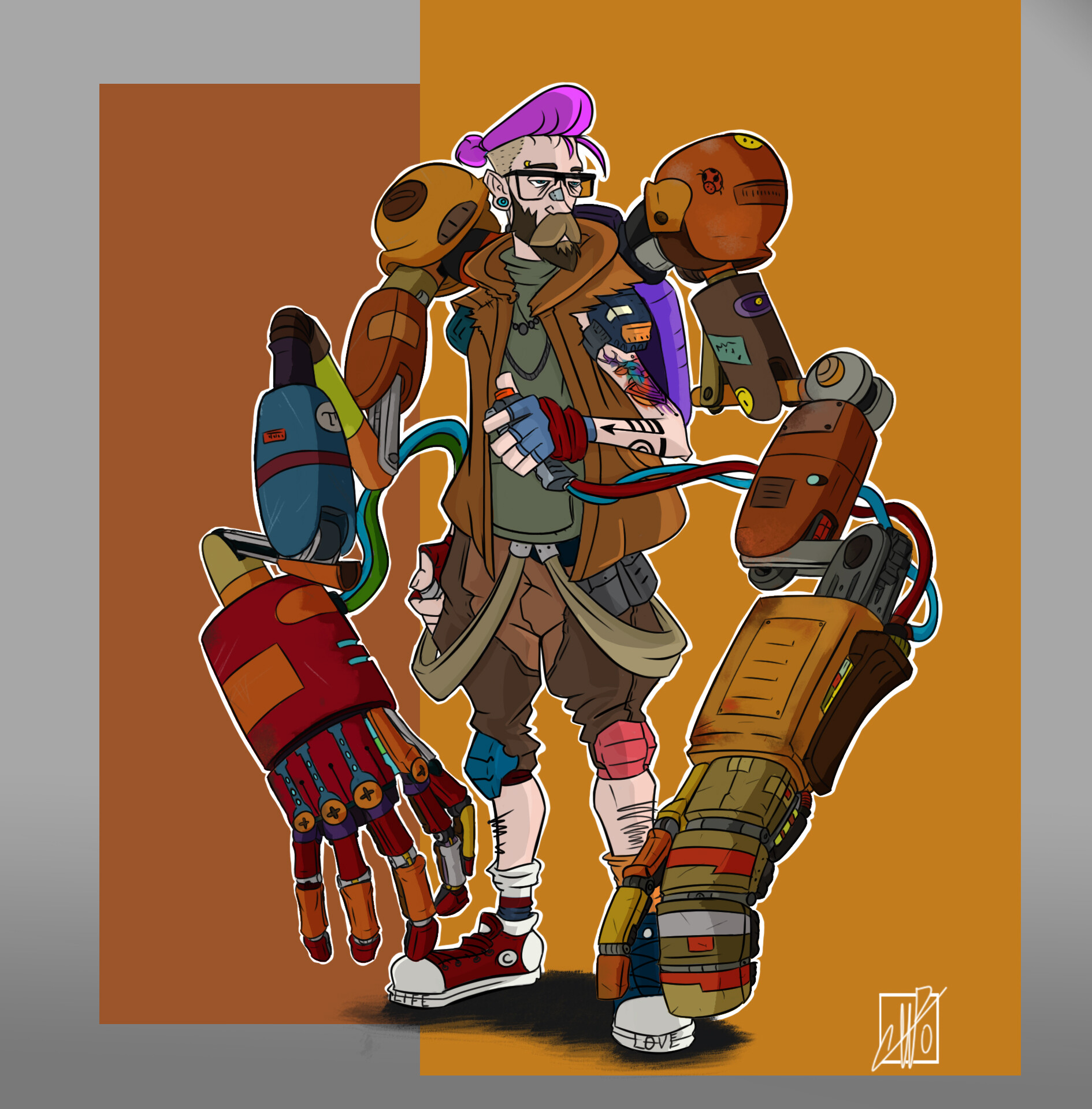 ArtStation - Hipster Concept.