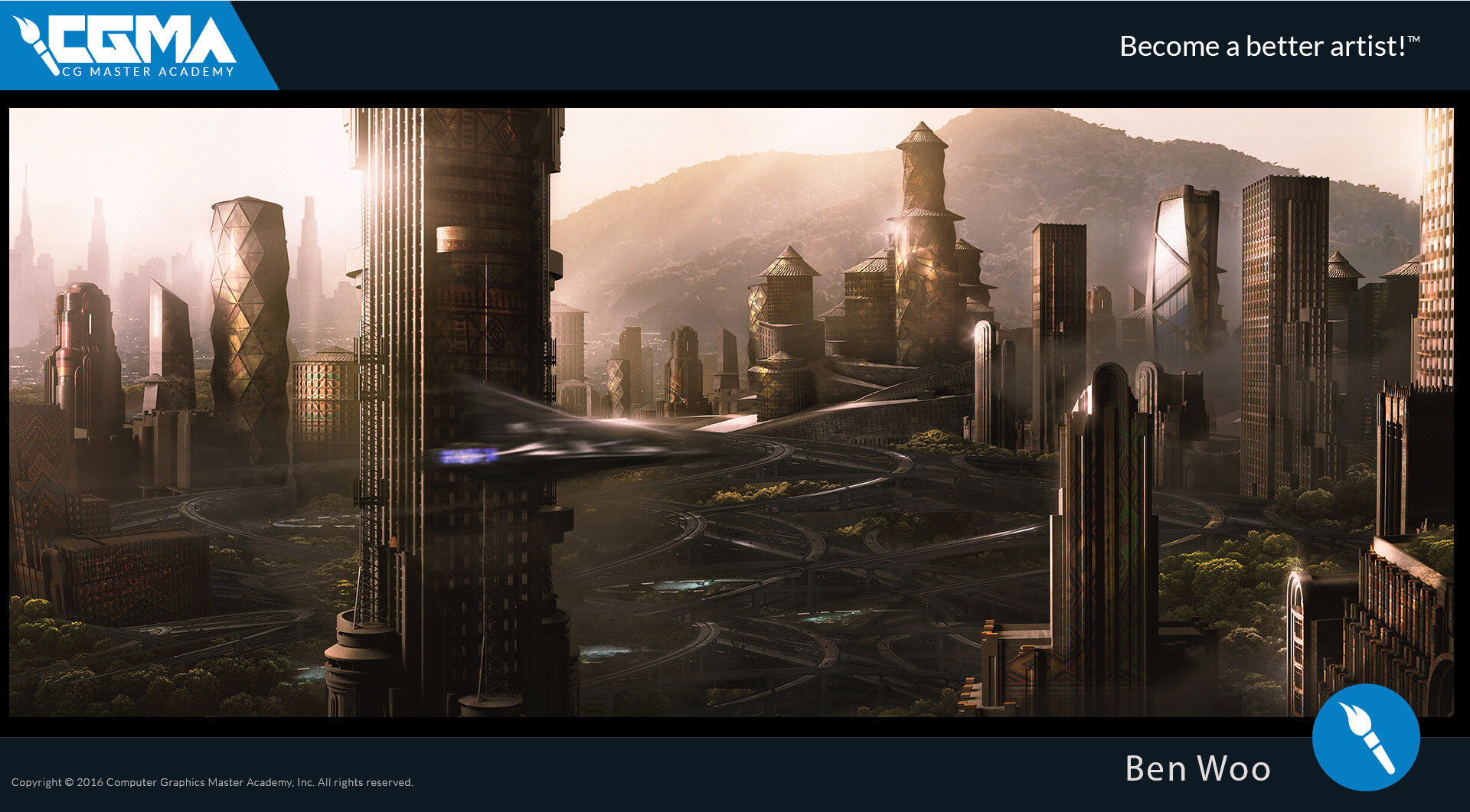 Eric Bouffard - CGMA - Matte Painting - Winter and Spring 2019