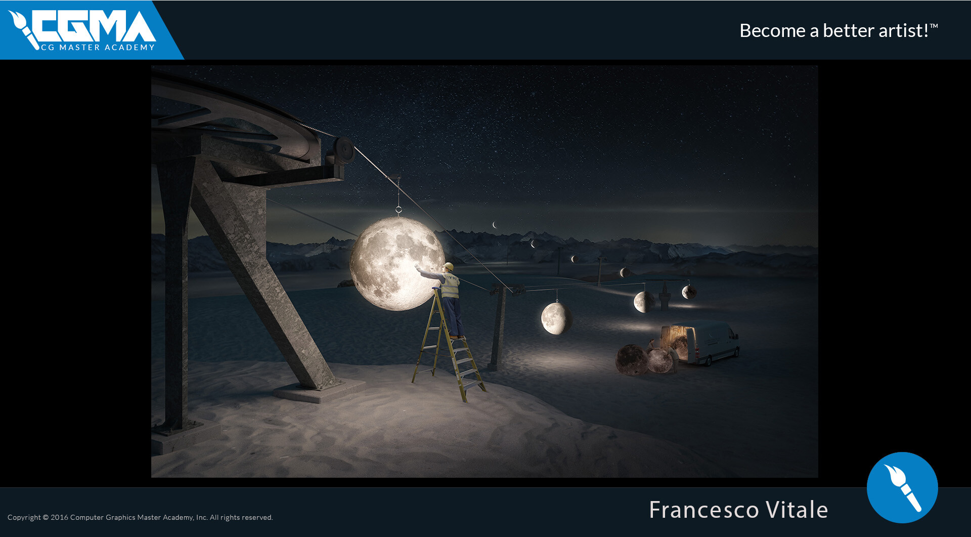 Eric Bouffard - CGMA - Matte Painting - Winter and Spring 2019