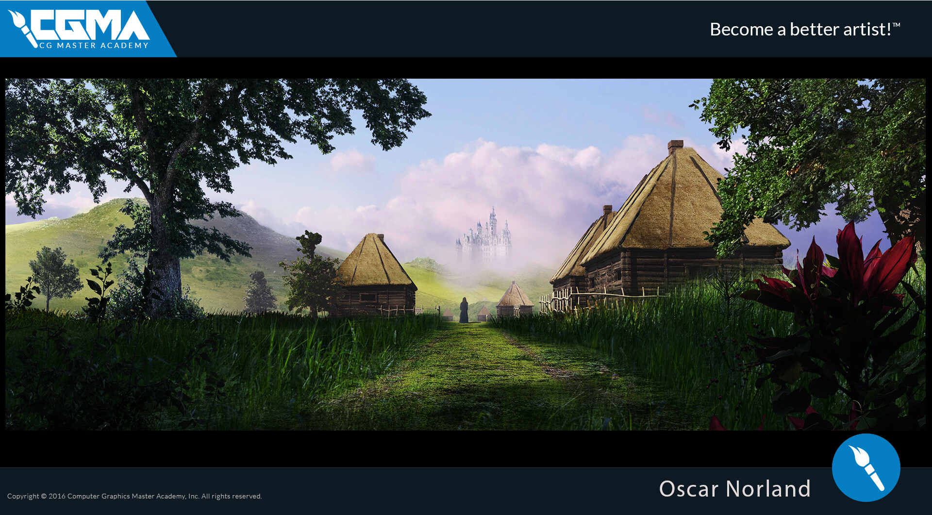 Eric Bouffard - CGMA - Matte Painting - Winter and Spring 2019