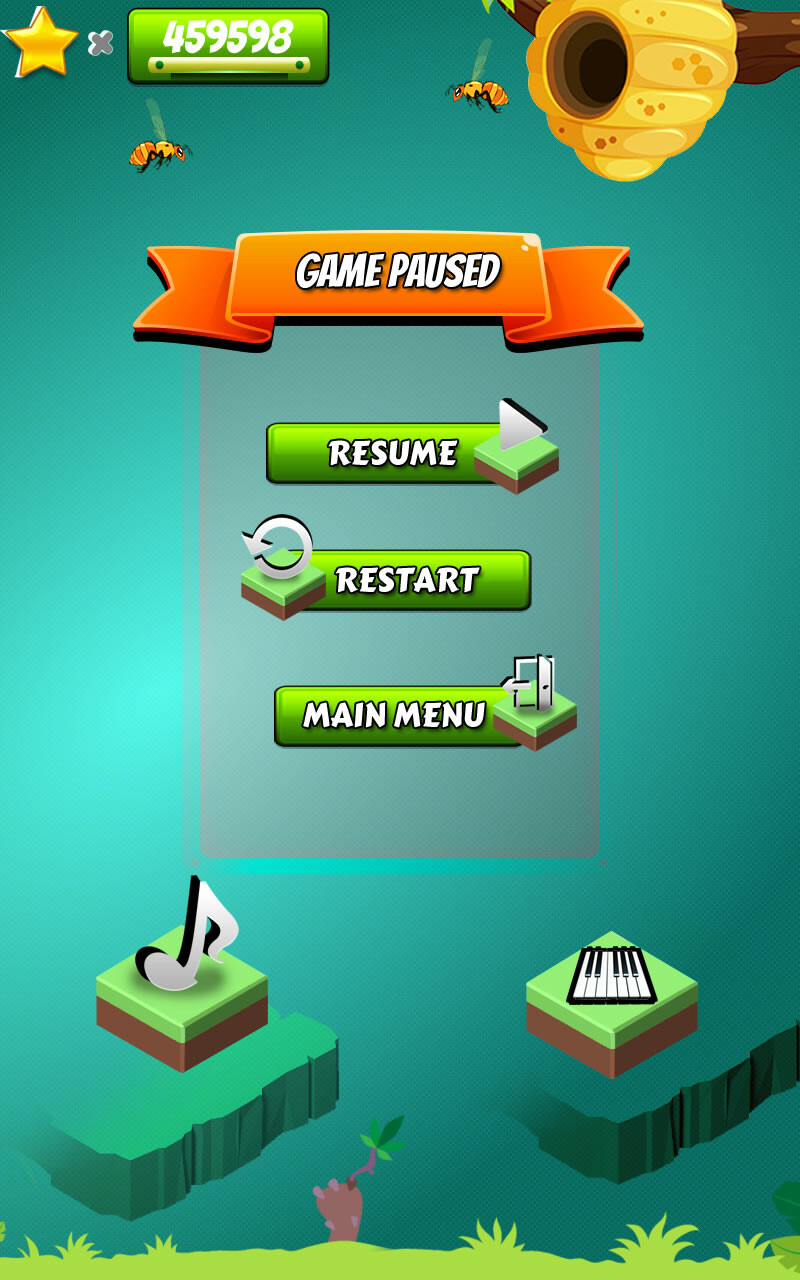 ArtStation - Chop IT Game GUI UI MIX