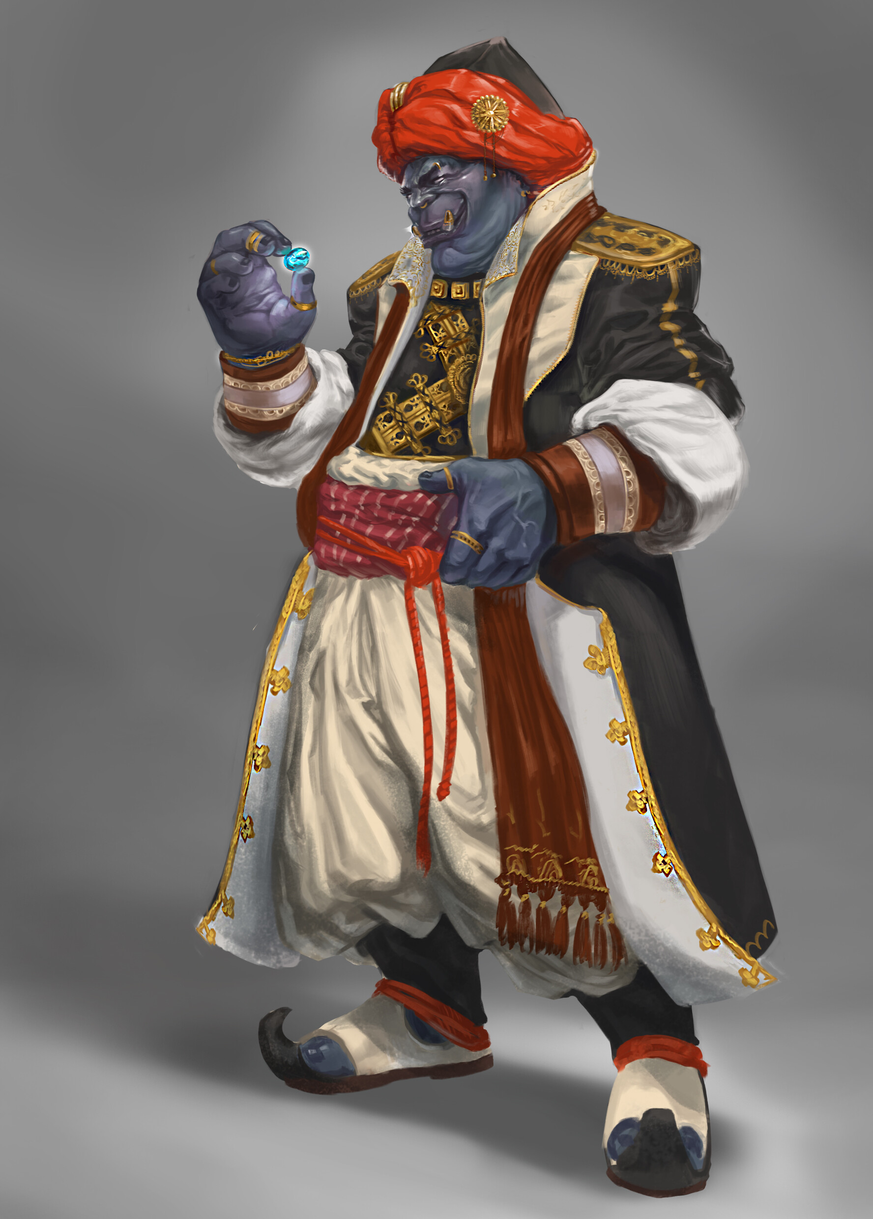 ArtStation - Ogre Merchant