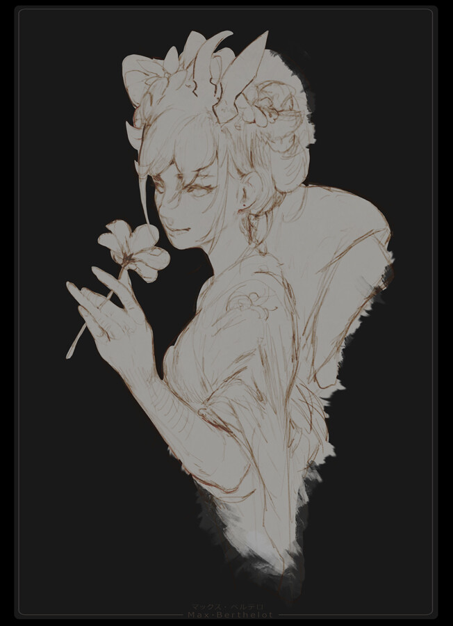 Max Berthelot Website - Doodle and lines