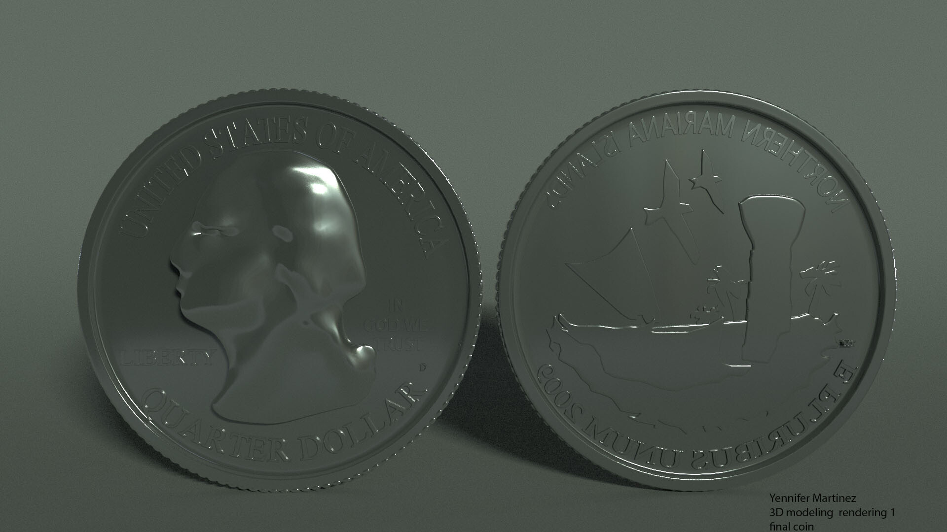 ArtStation - coin model