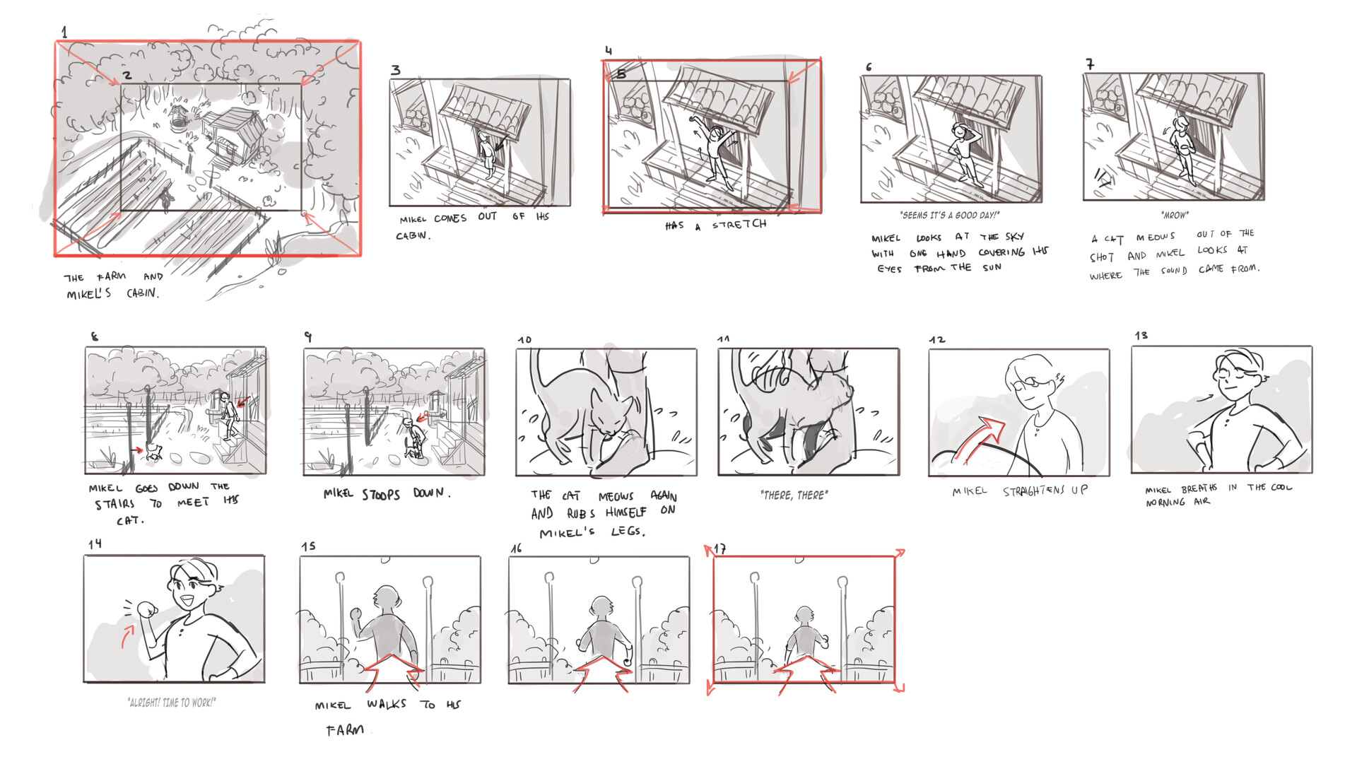 ArtStation - Farm - Storyboard