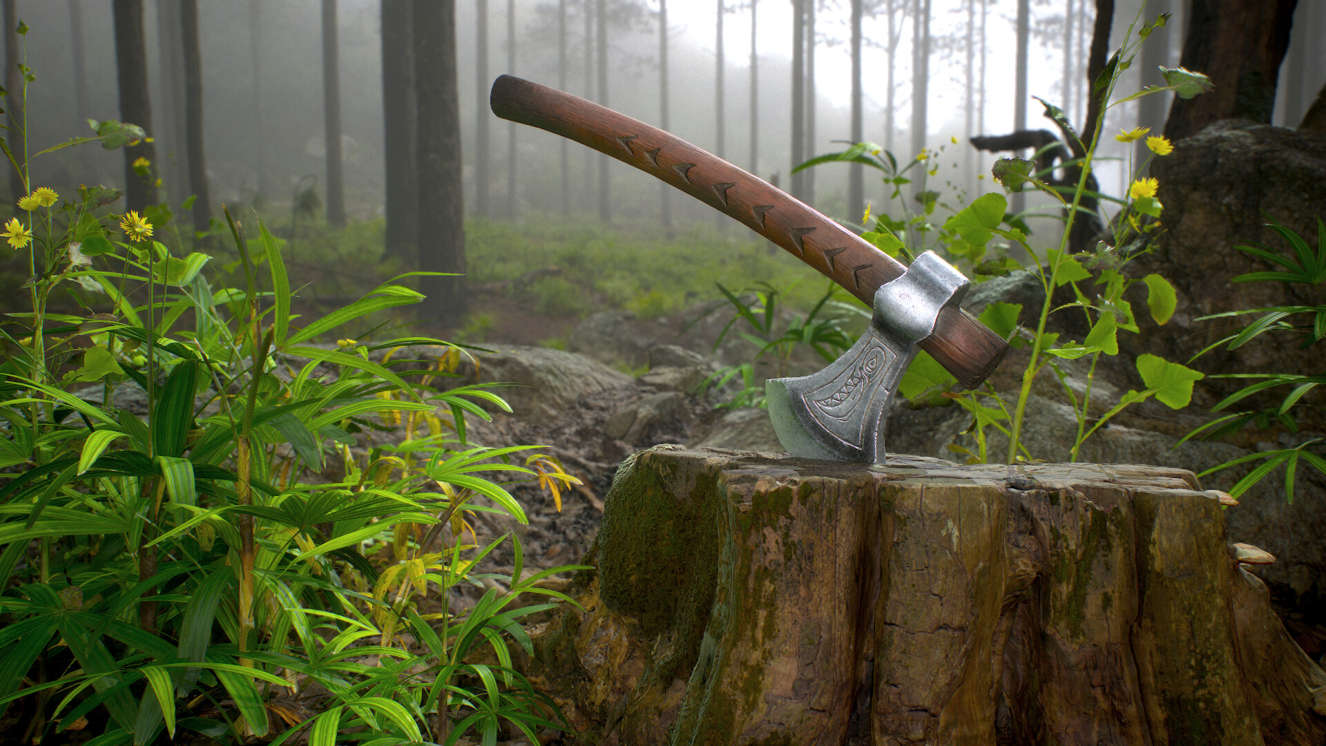 Alex Andrews - Amiri's HandAxe - Pathfinder