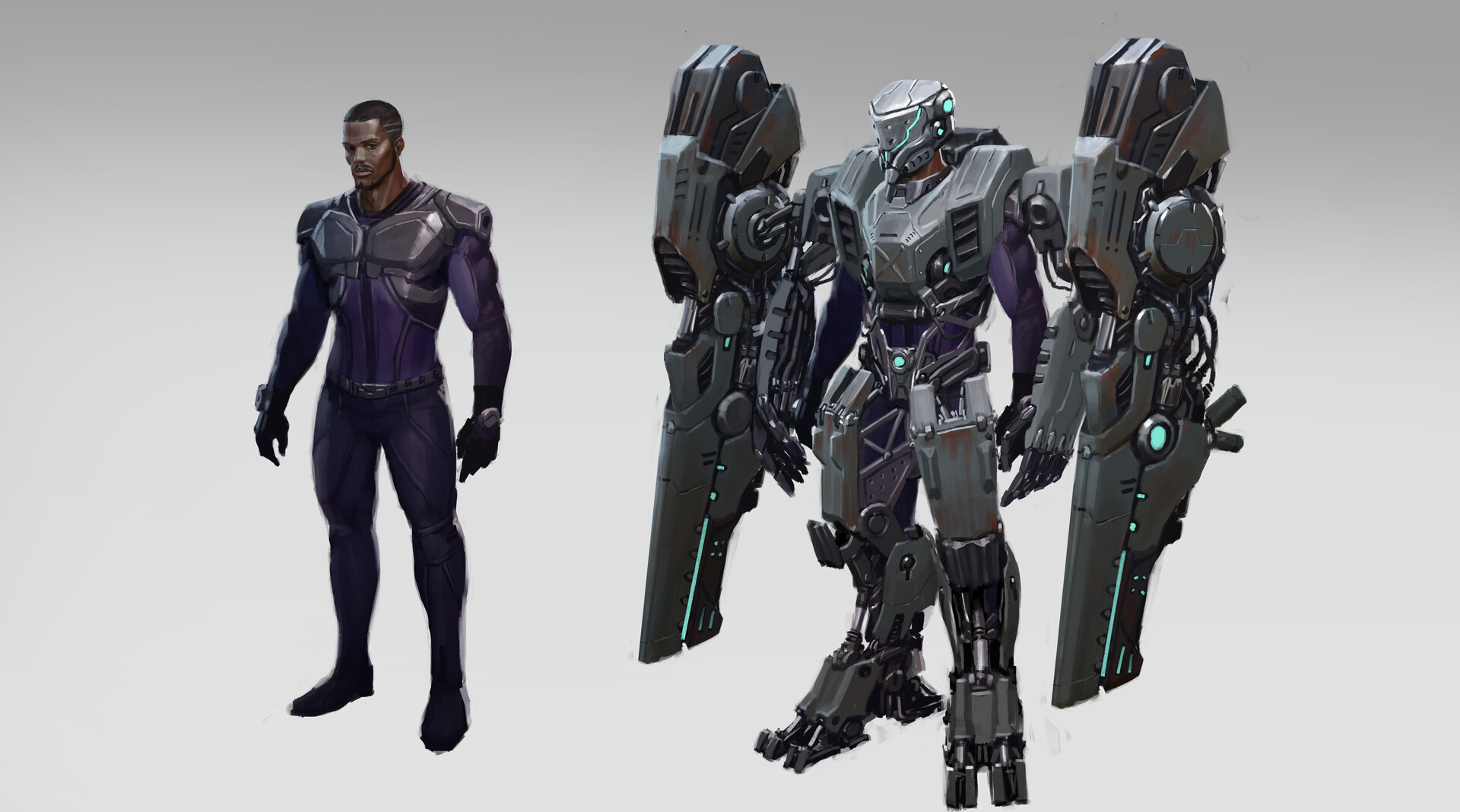 ArtStation - Exoskeleton