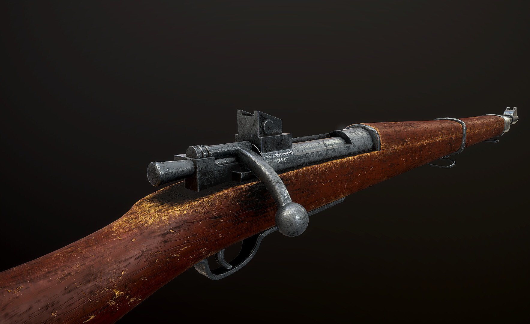 ArtStation - Old rifle