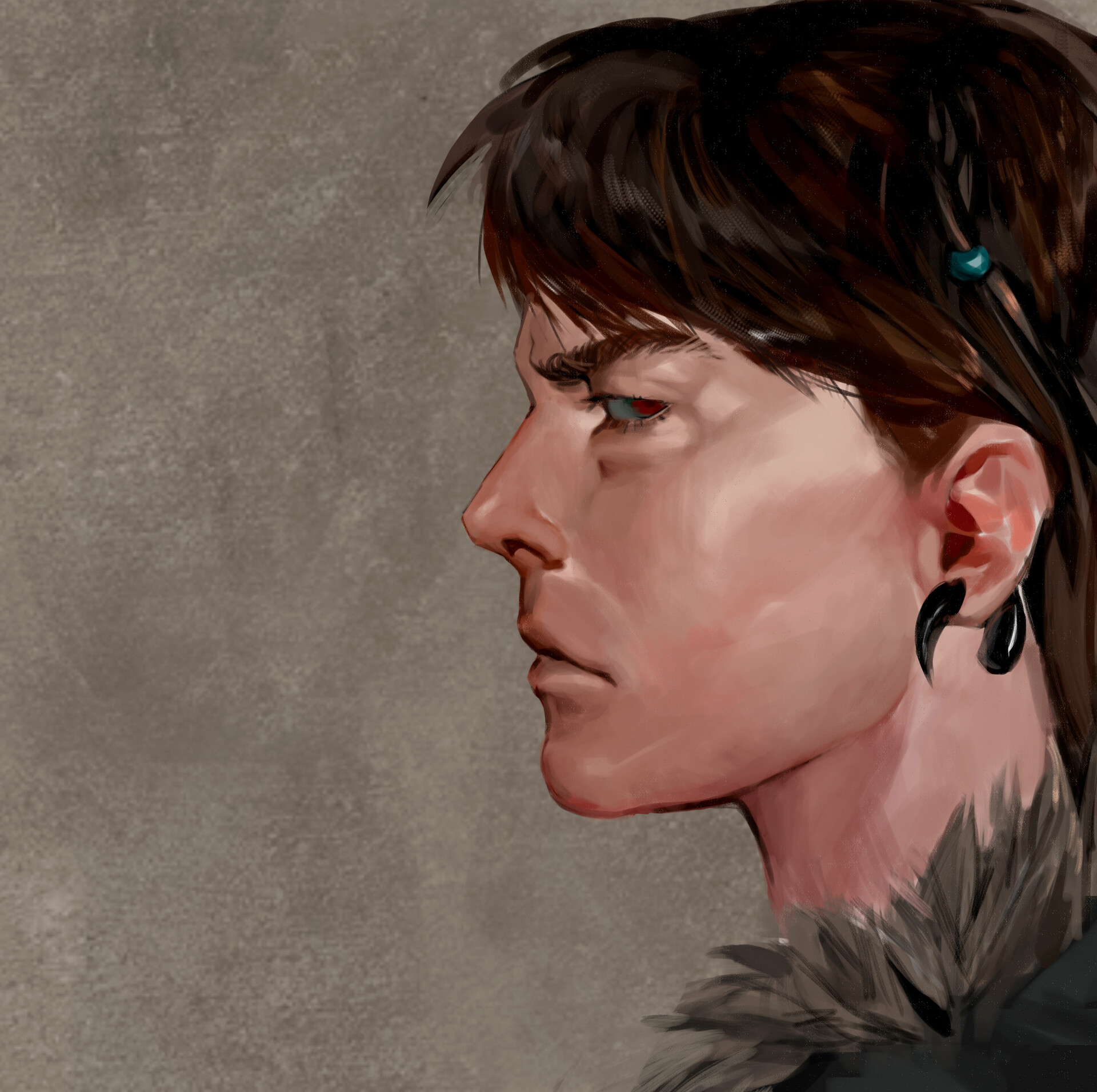 ArtStation - Some semi-realistic forest hunter!