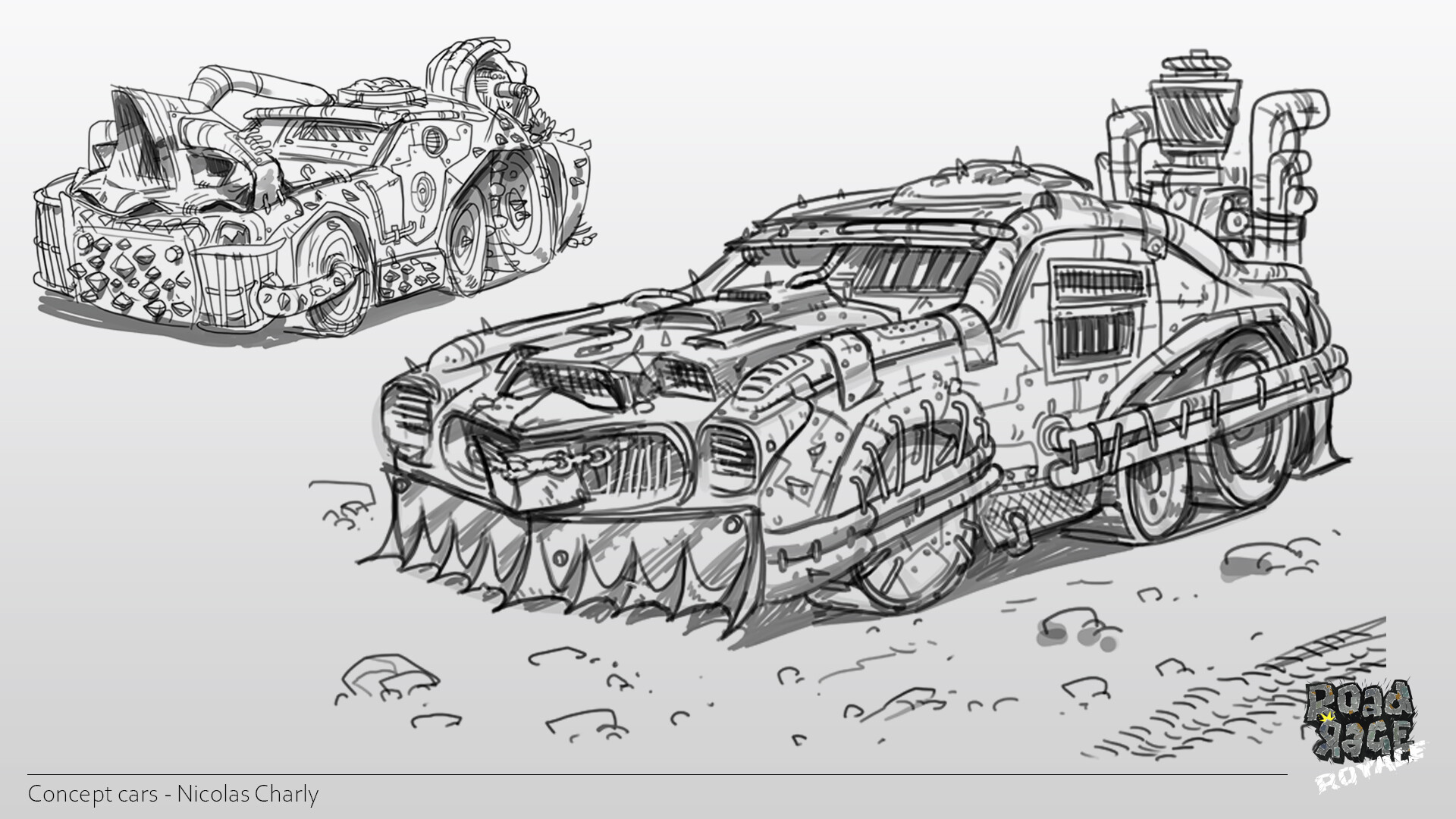 how to draw zombie apocalypse car
