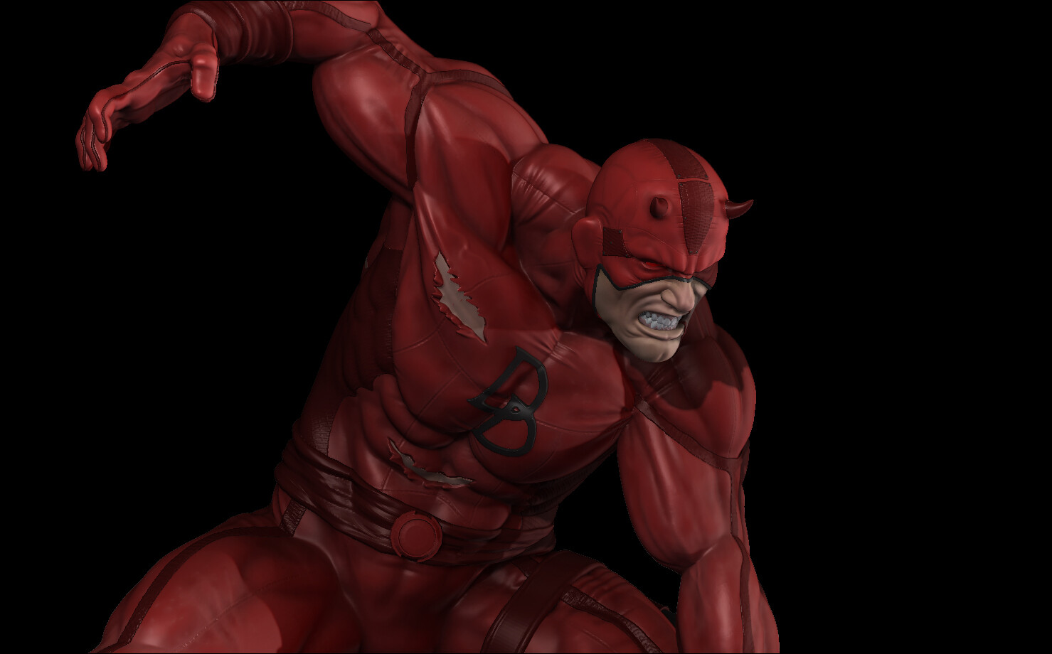 ArtStation - Dare devil wip