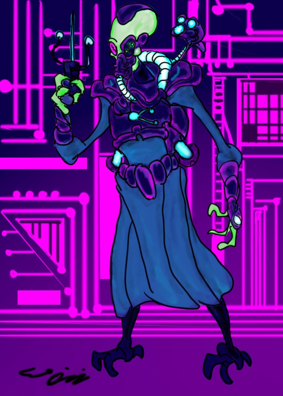 ArtStation - Alien Scientist