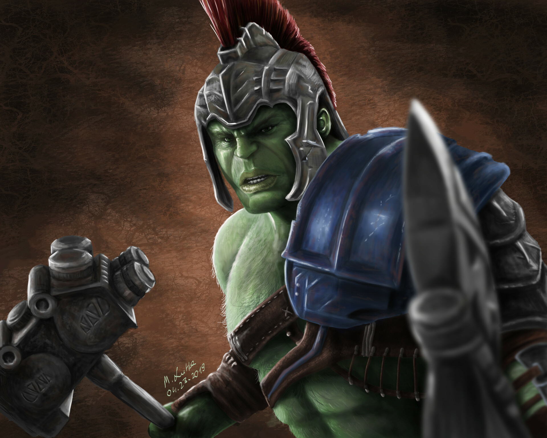 ArtStation - Hulk the Gladiator