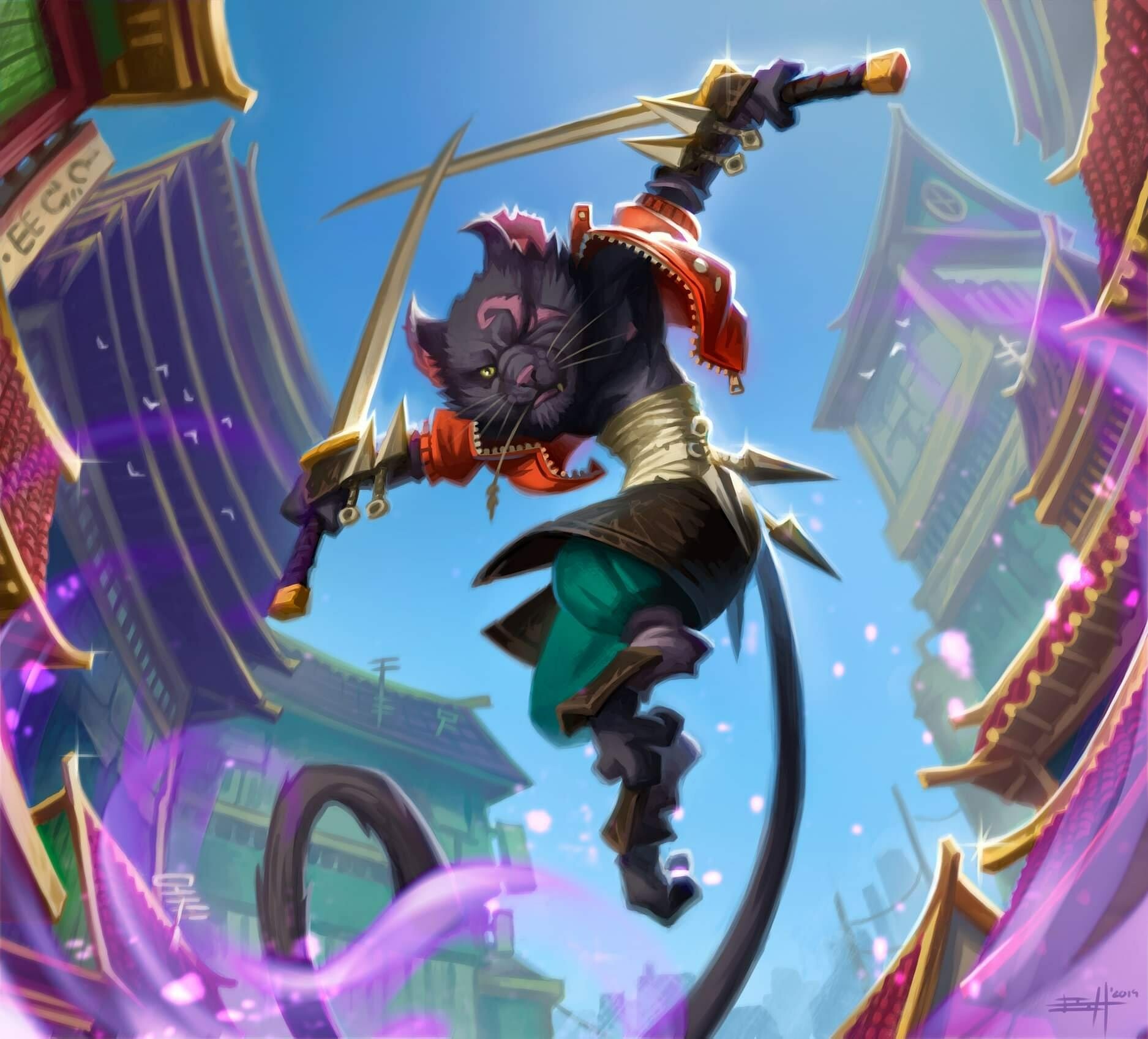 ArtStation - "Ninja cat"