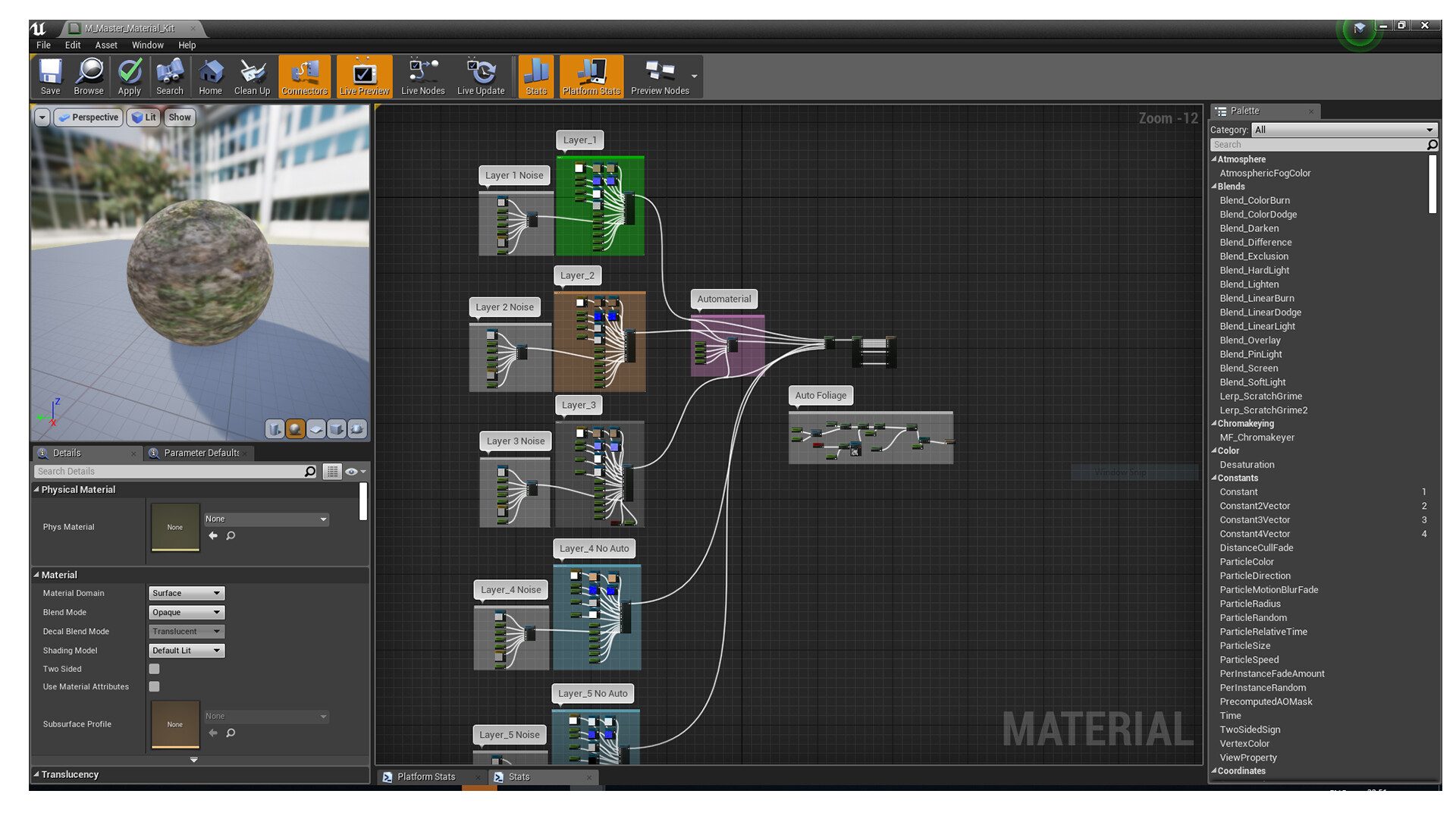 Redot 3D - Landscape Auto Material Kit