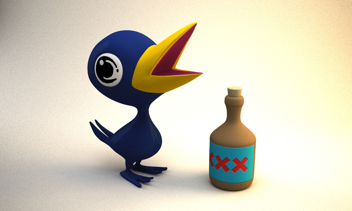 ArtStation - Drinky Crow Fan Art