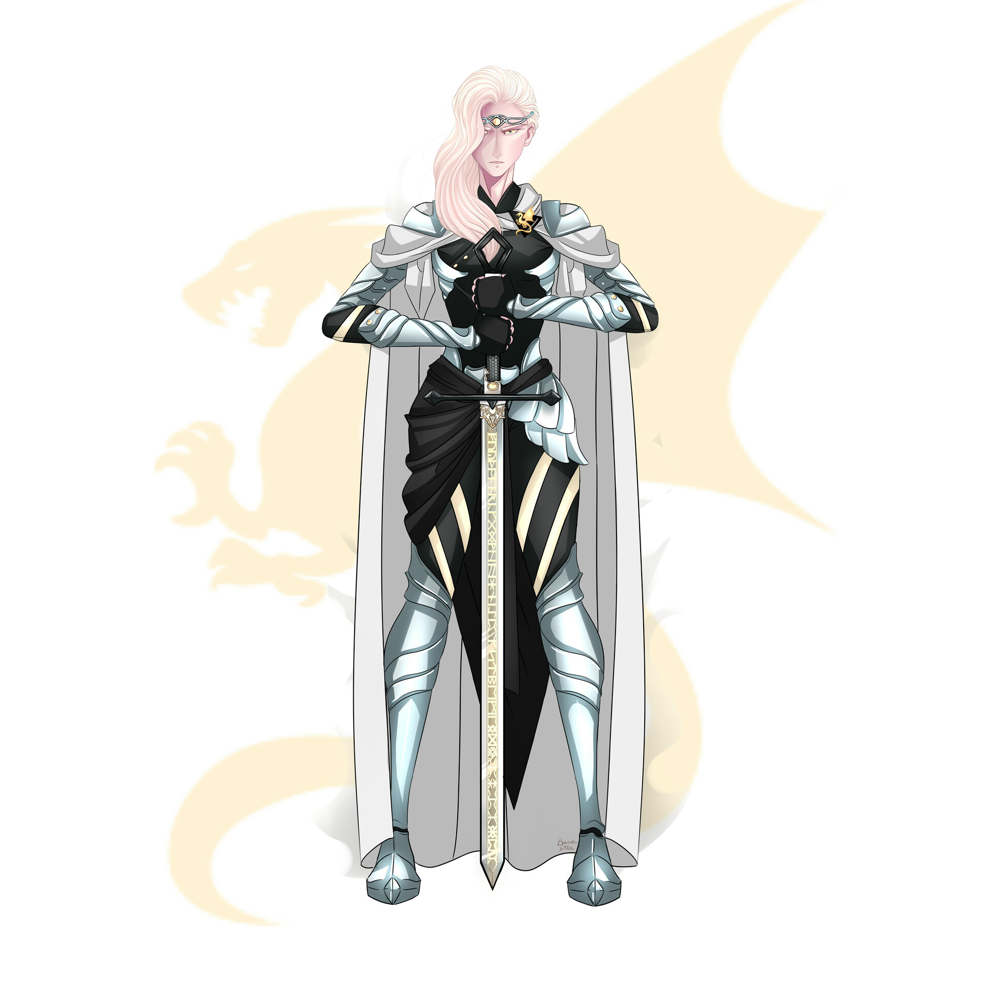 ArtStation - Cecelia - The Paladin