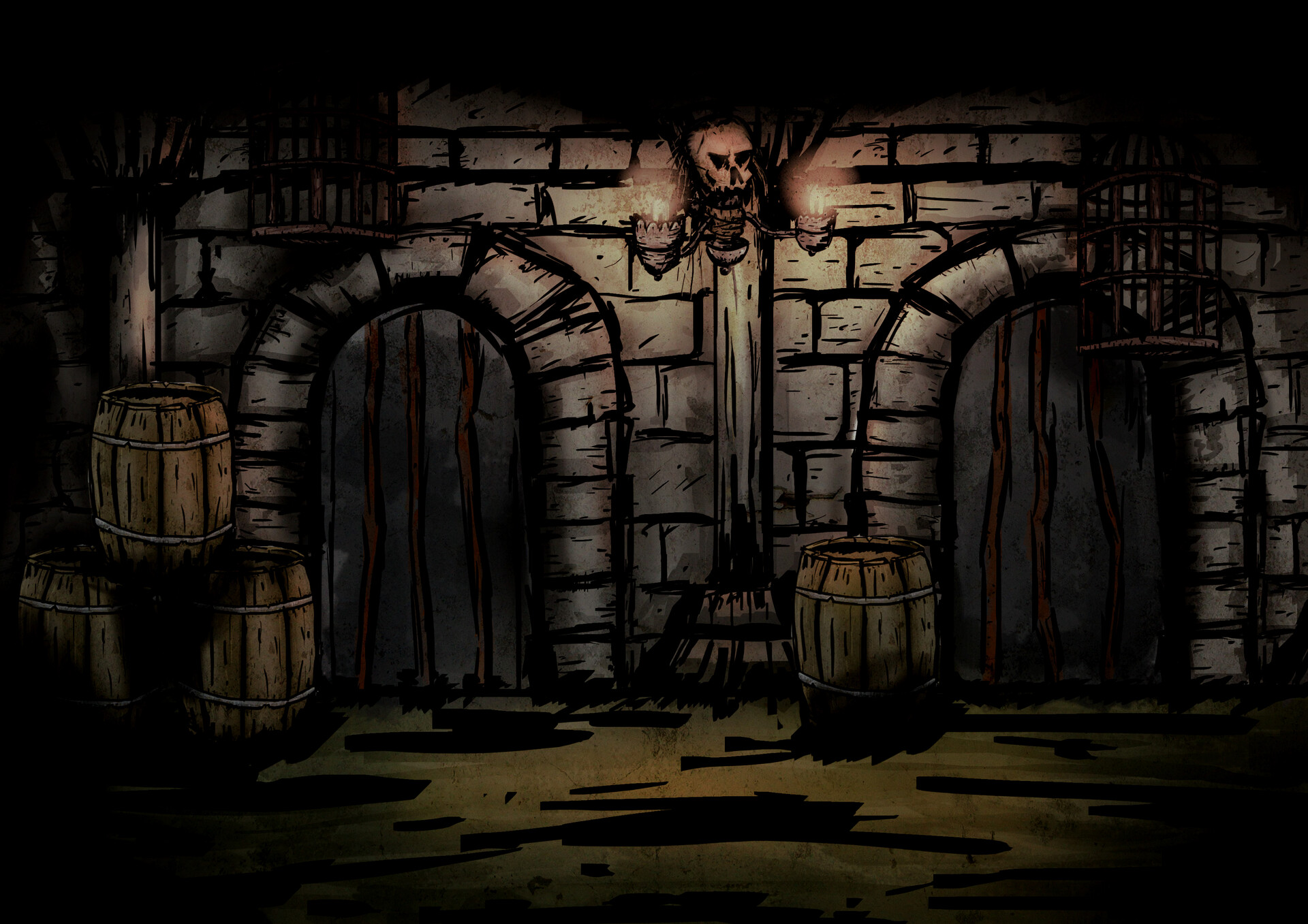 Mark Collins - Darkest Dungeon style artwork