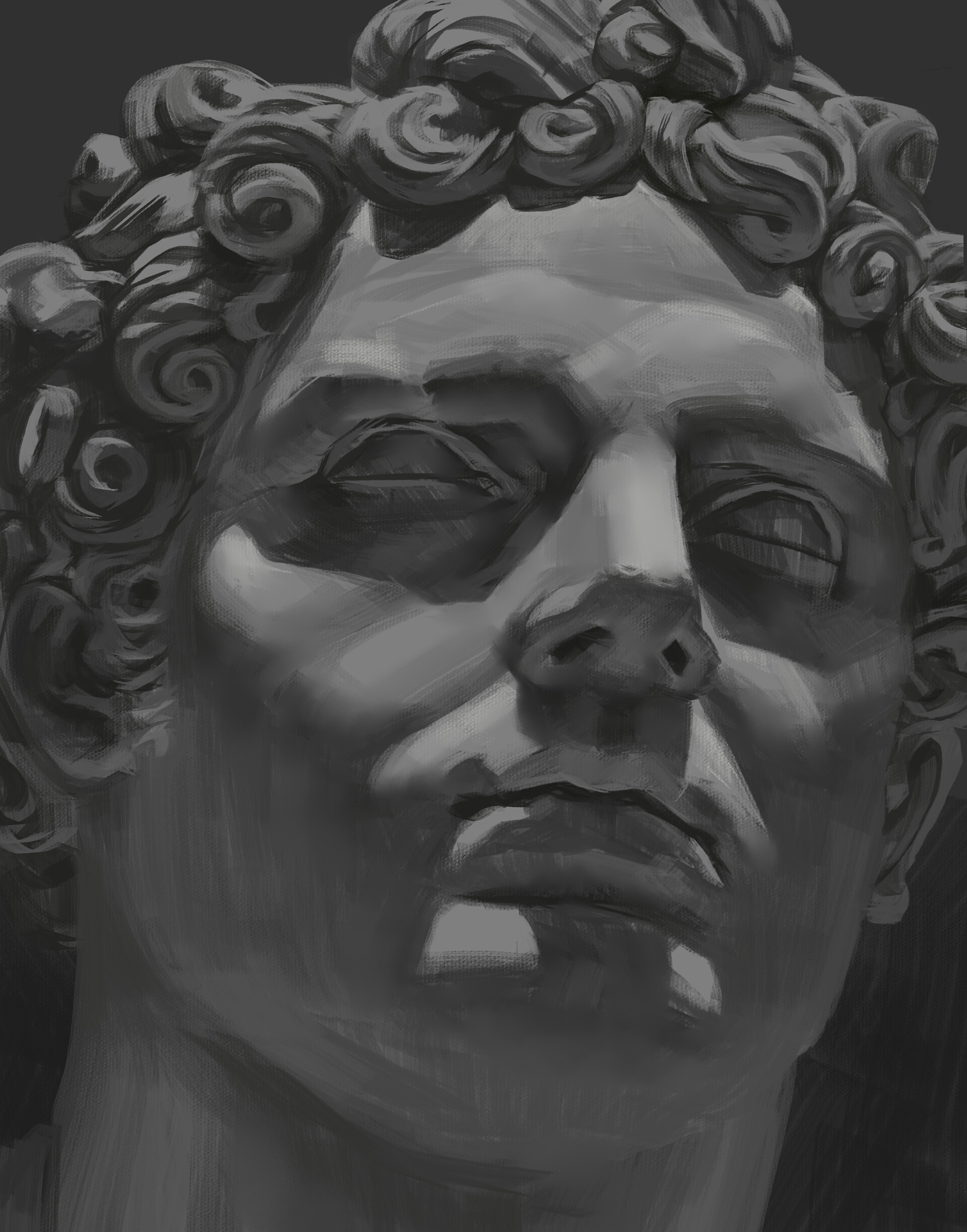 ArtStation - Statue study