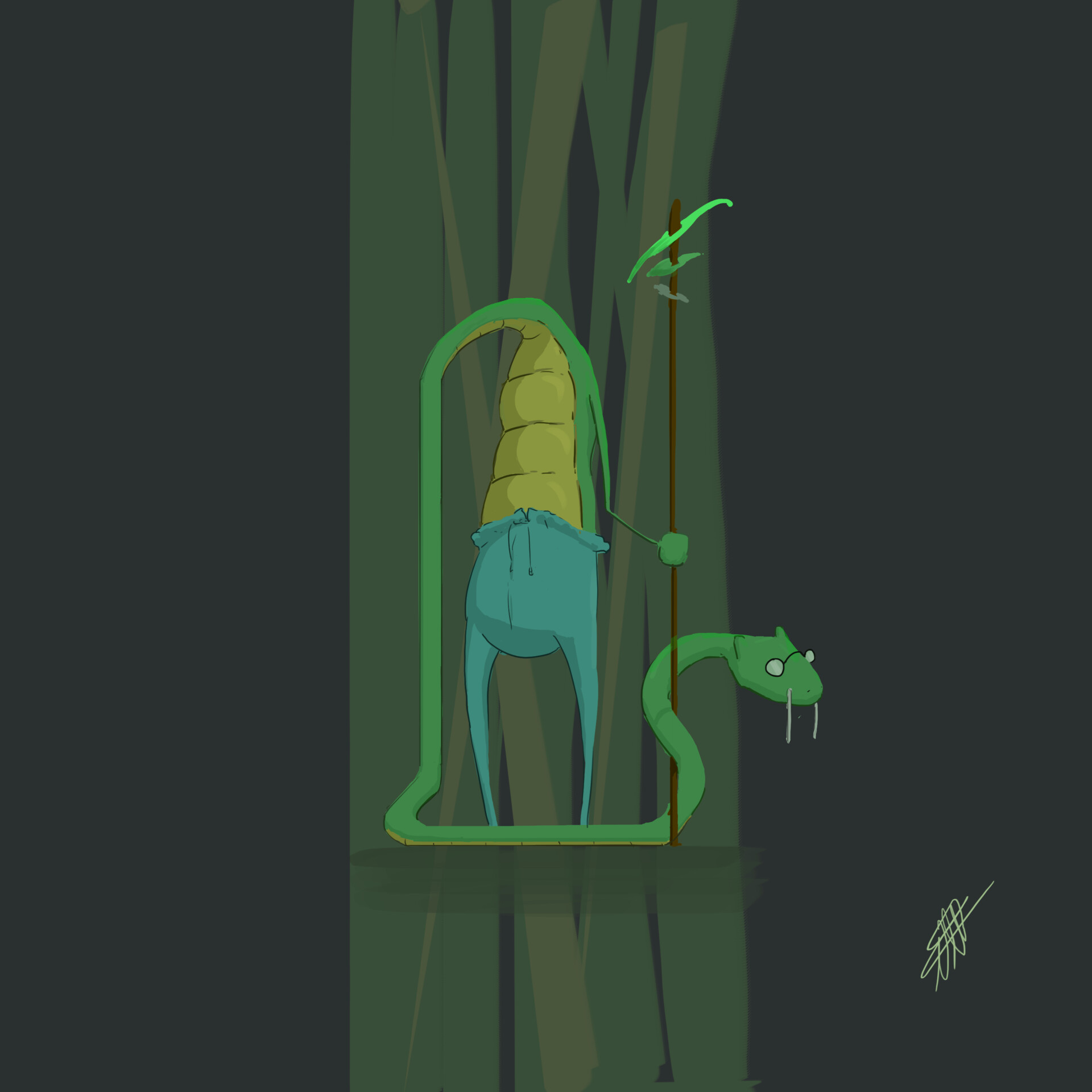 ArtStation - Good old snake