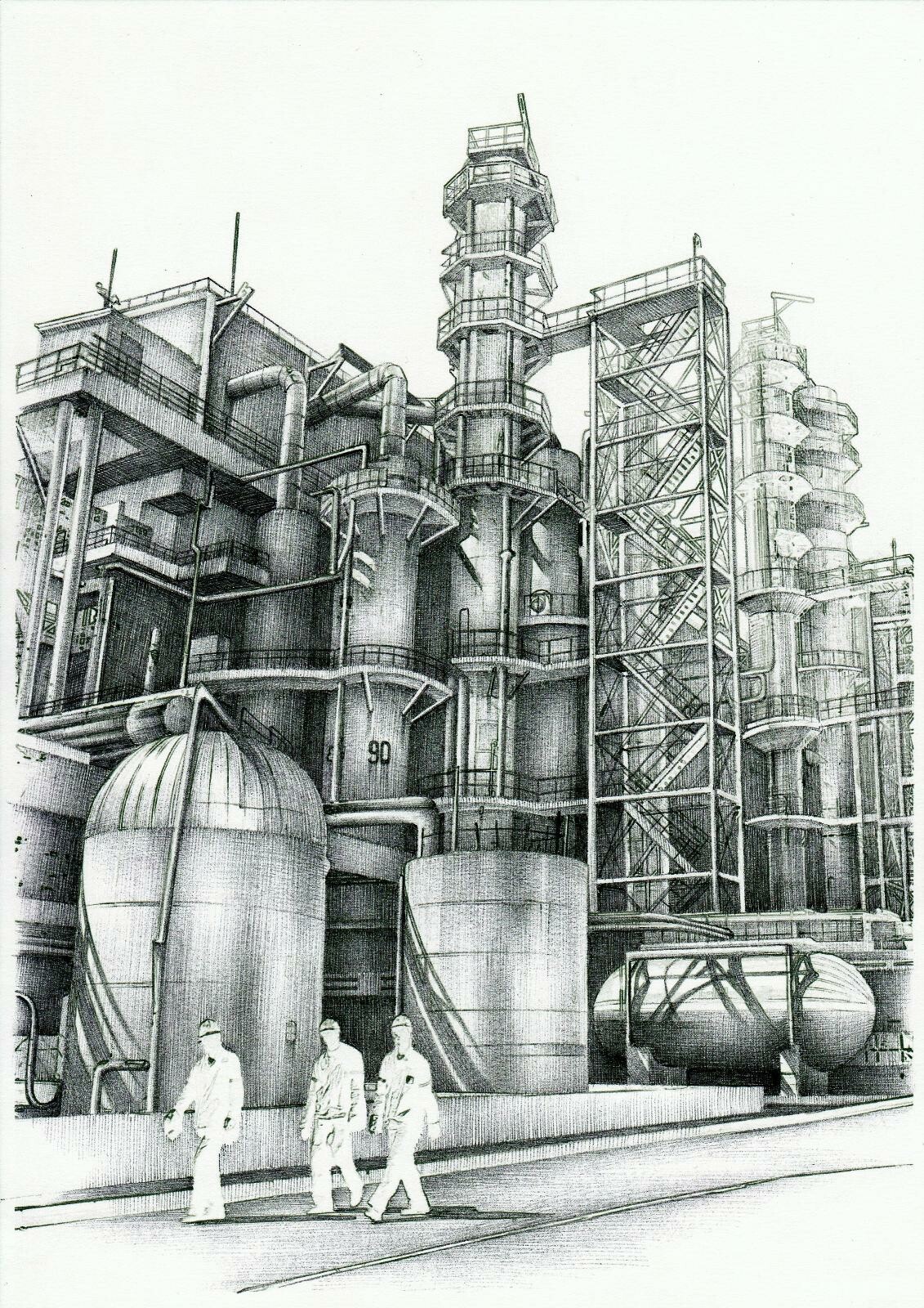 ArtStation - Alien In The System. Factory