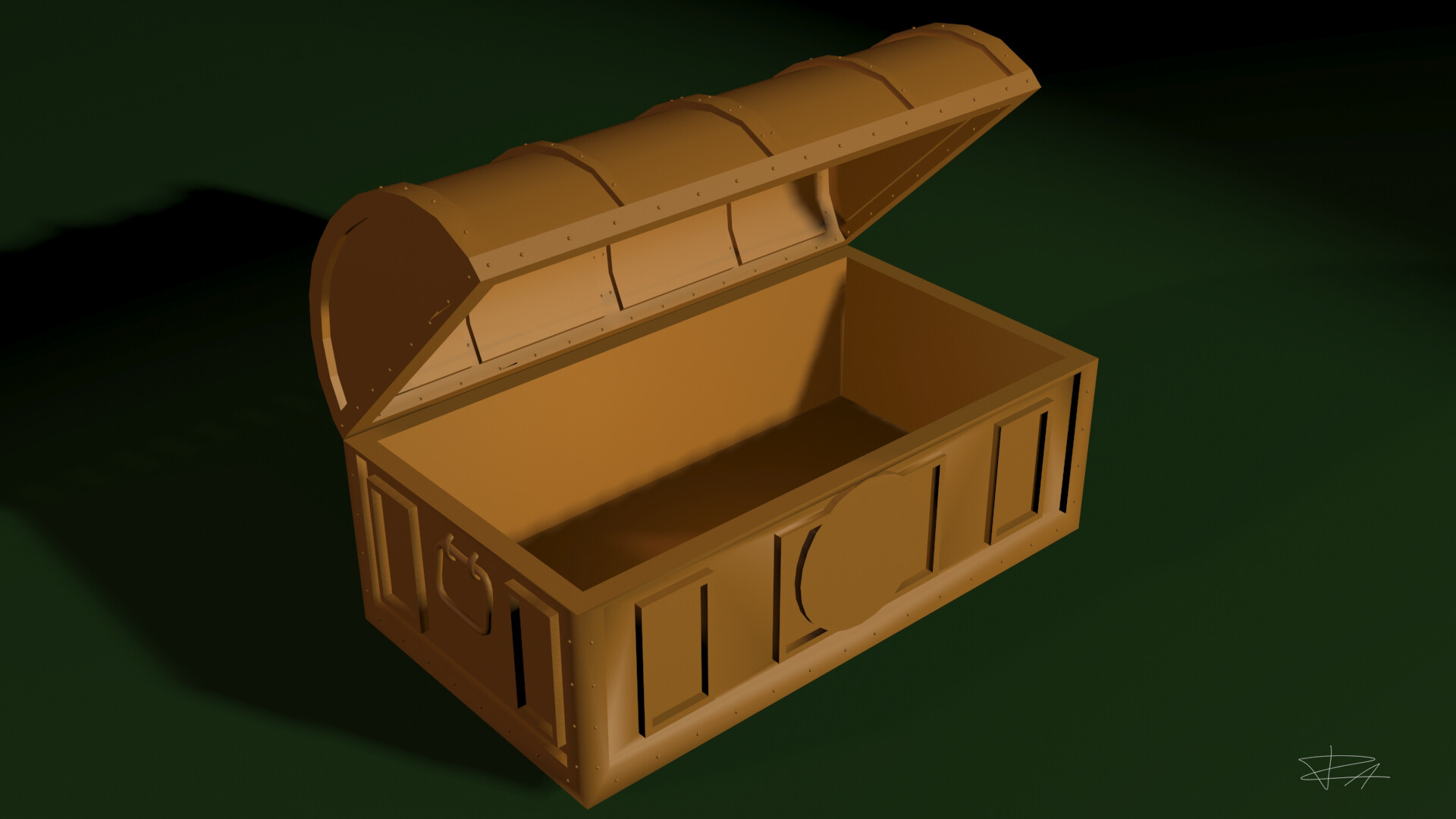 ArtStation - Treasure chest 3D
