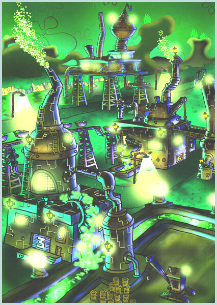 ArtStation - Environment Art For SpongeBob Video-Game