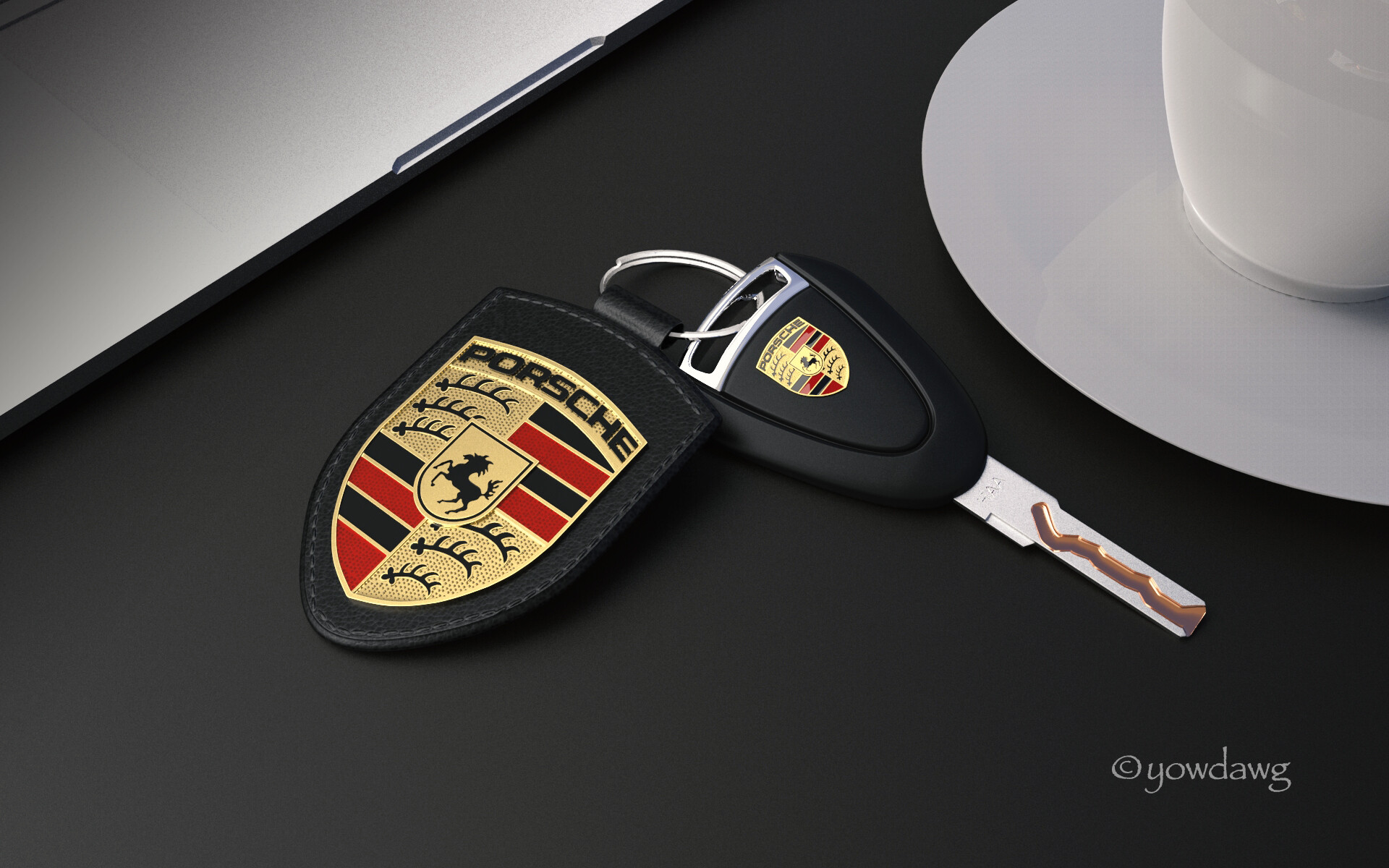 ArtStation - Porsche Key