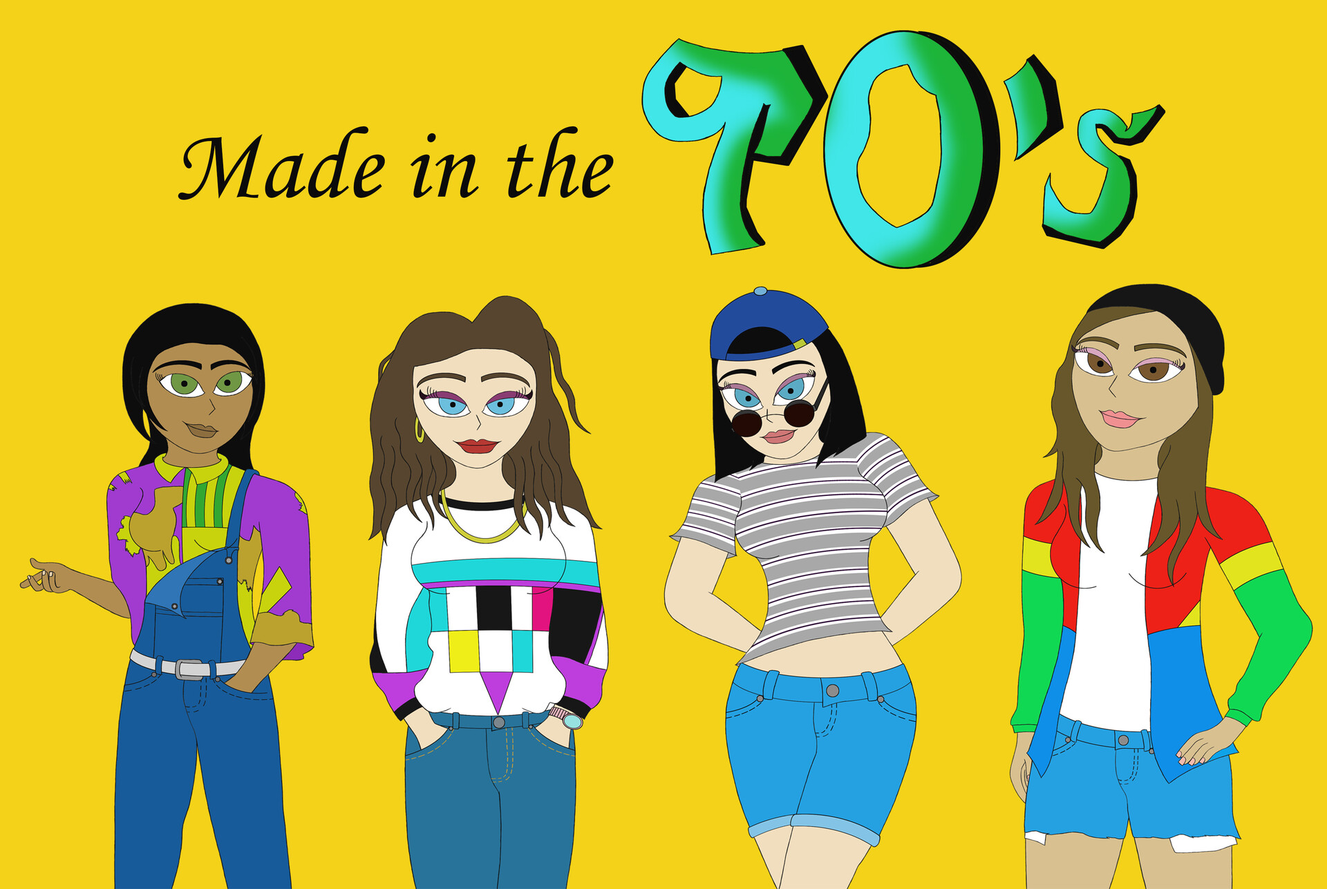 ArtStation - 90s Series