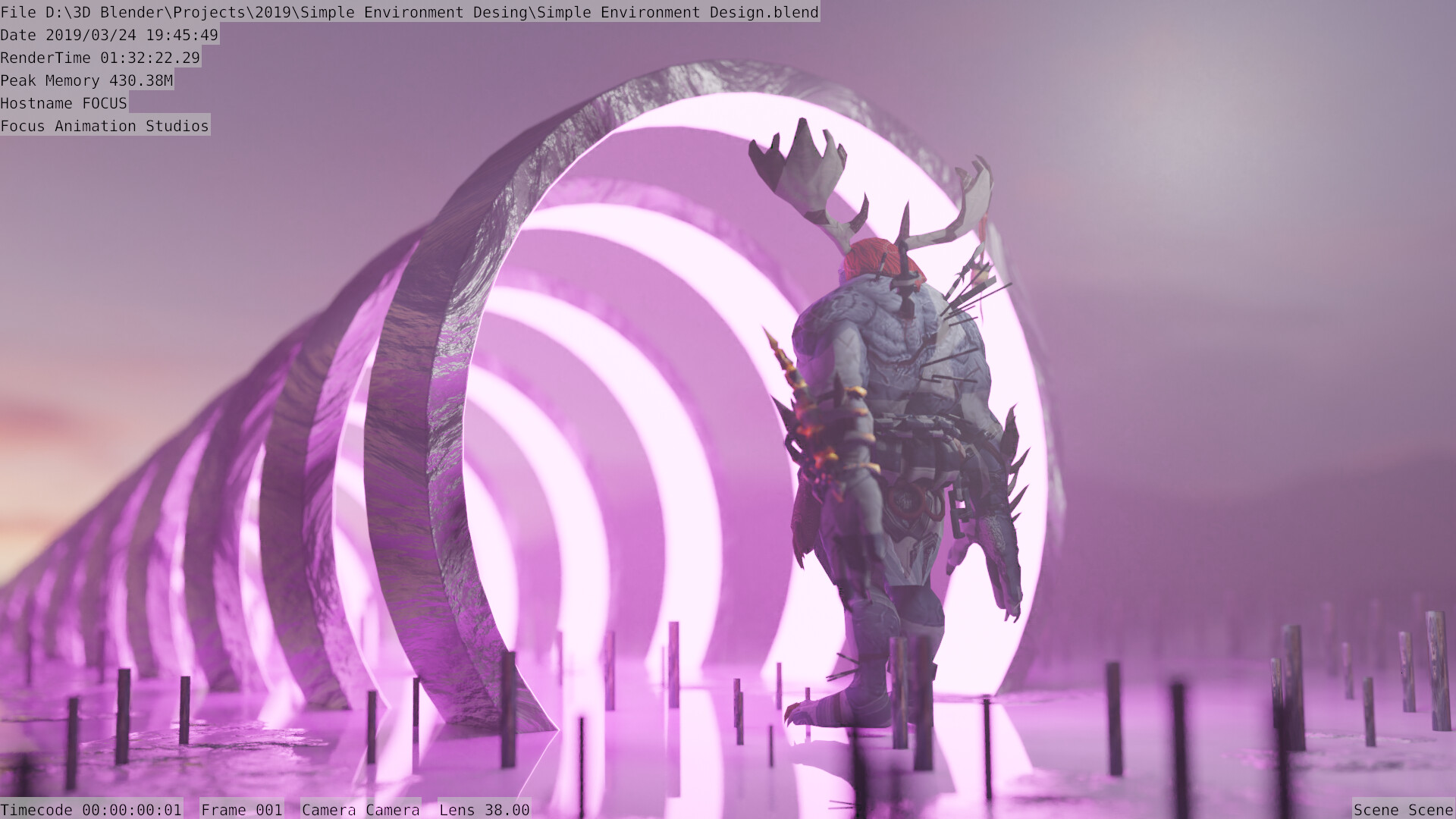 ArtStation - Simple Environment Render