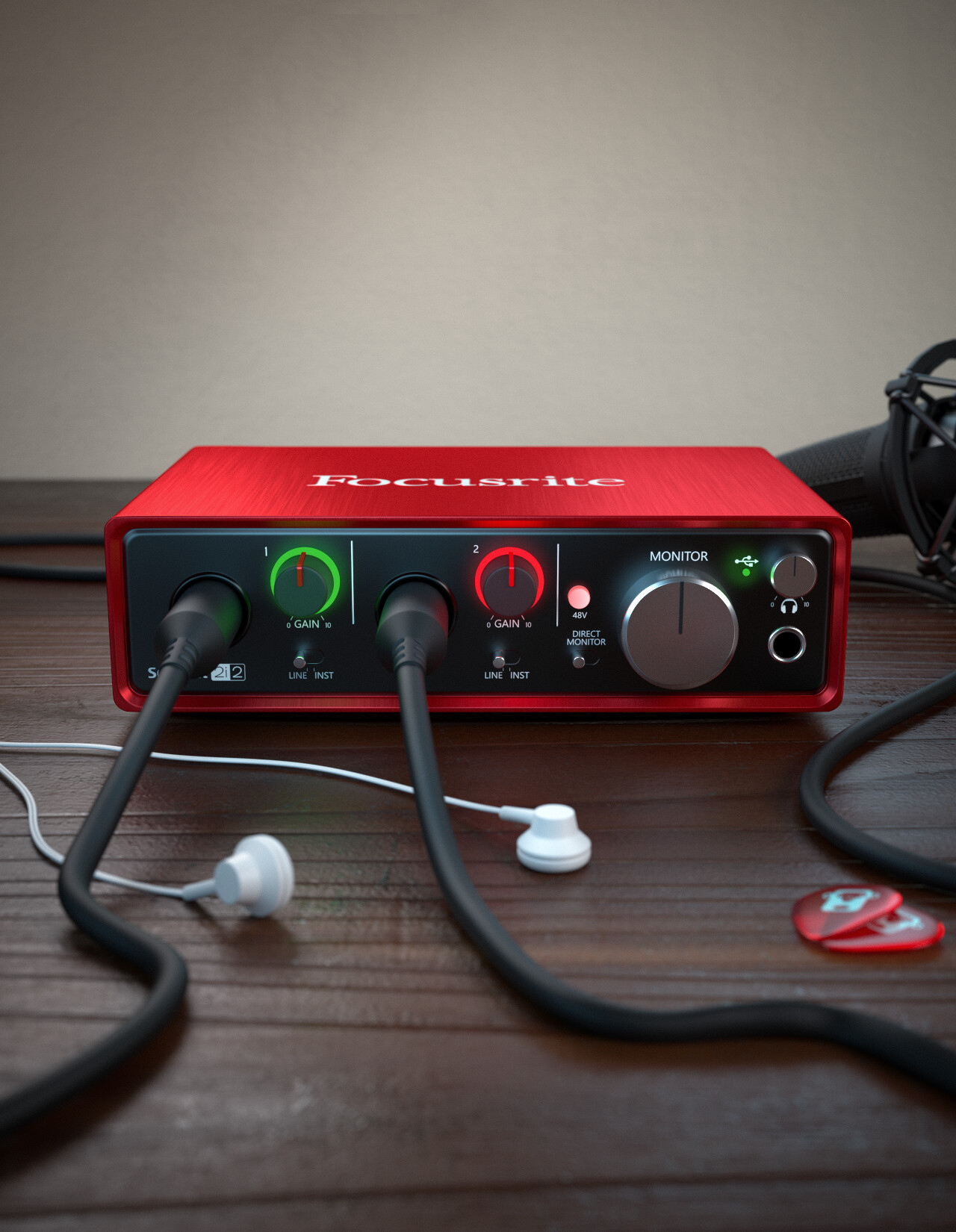 ArtStation - Focusrite 2i2 3D