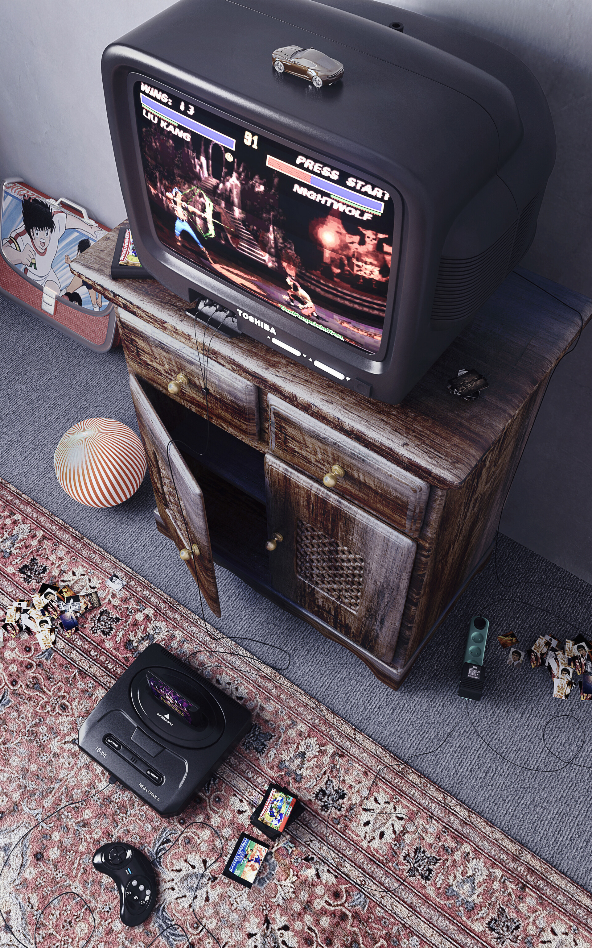 ArtStation - Let`s play UMK3