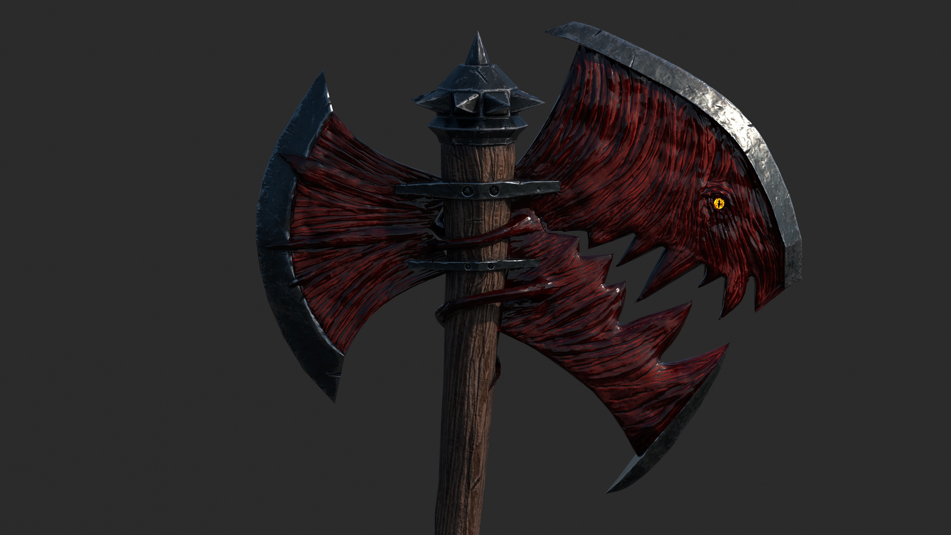 demonic hellfire axe