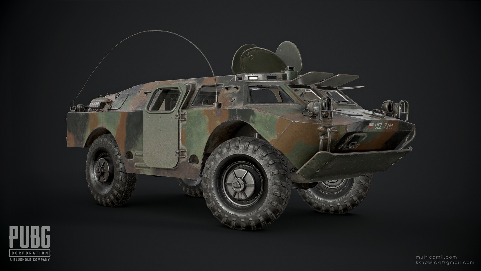 Kamil Nowicki - Playeruknown's Battlegrounds: BRDM 2