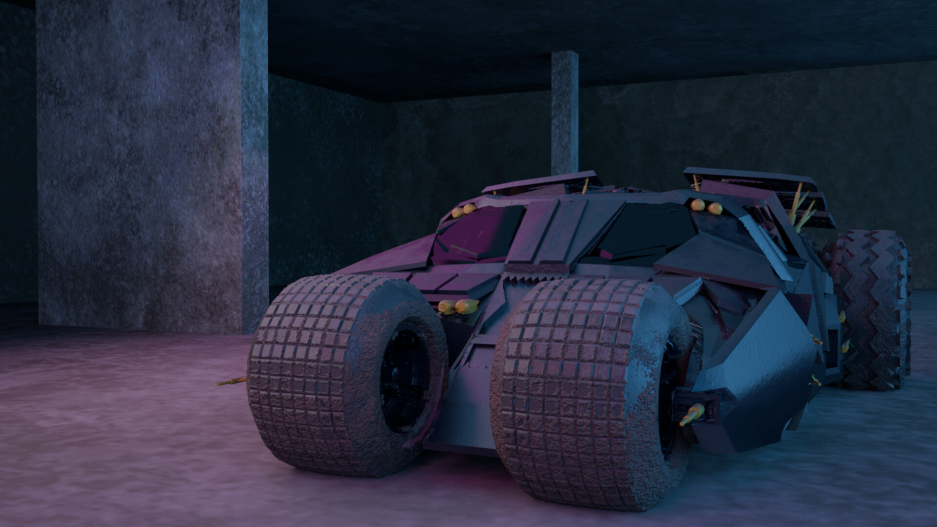 ArtStation - BATMOBILE