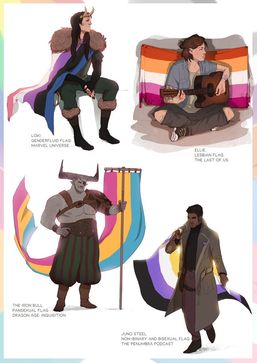 Katarzyna Madej - PRIDE 2019 - queer character a day