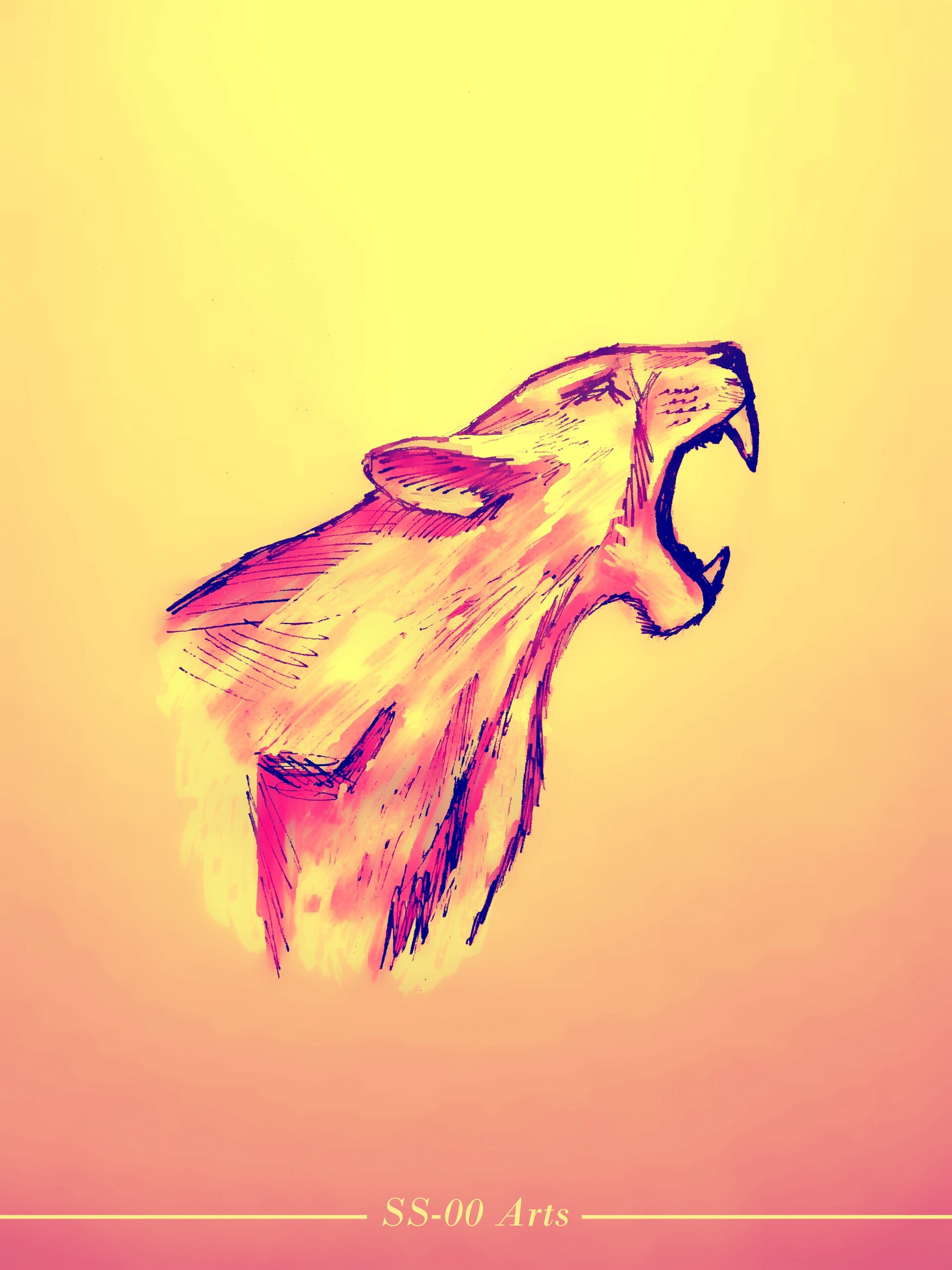 ArtStation - Panther Abstract