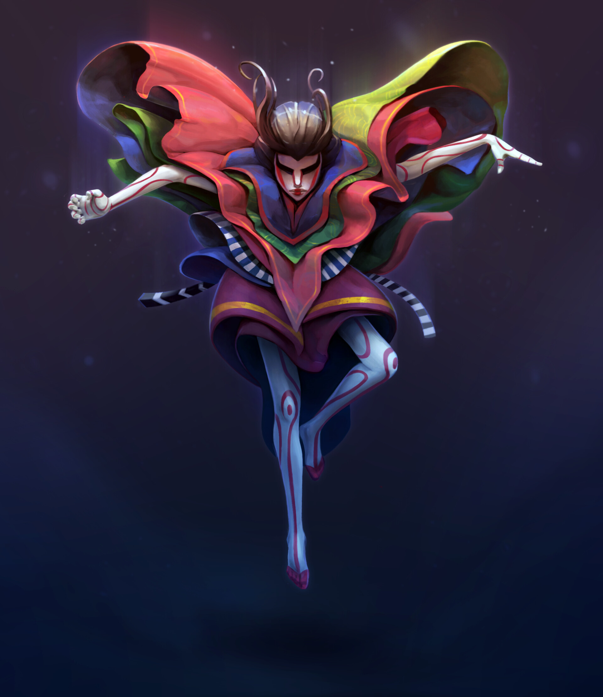 ArtStation - Kabuki character