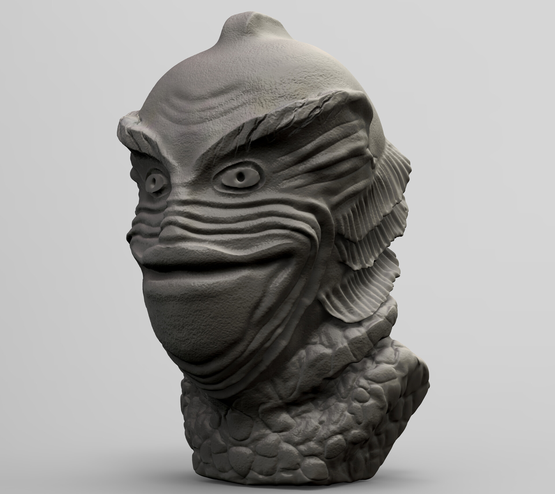 ArtStation - Creature statue