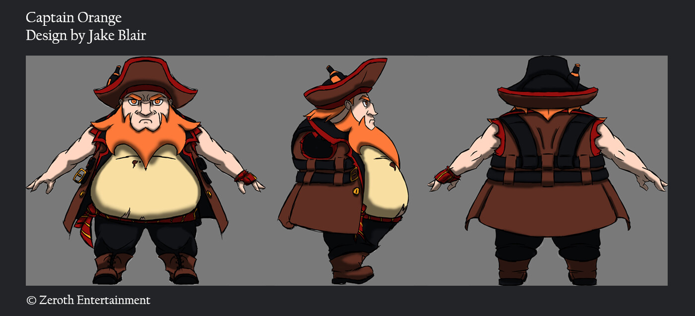 Jessica Anderson - Captain Orange