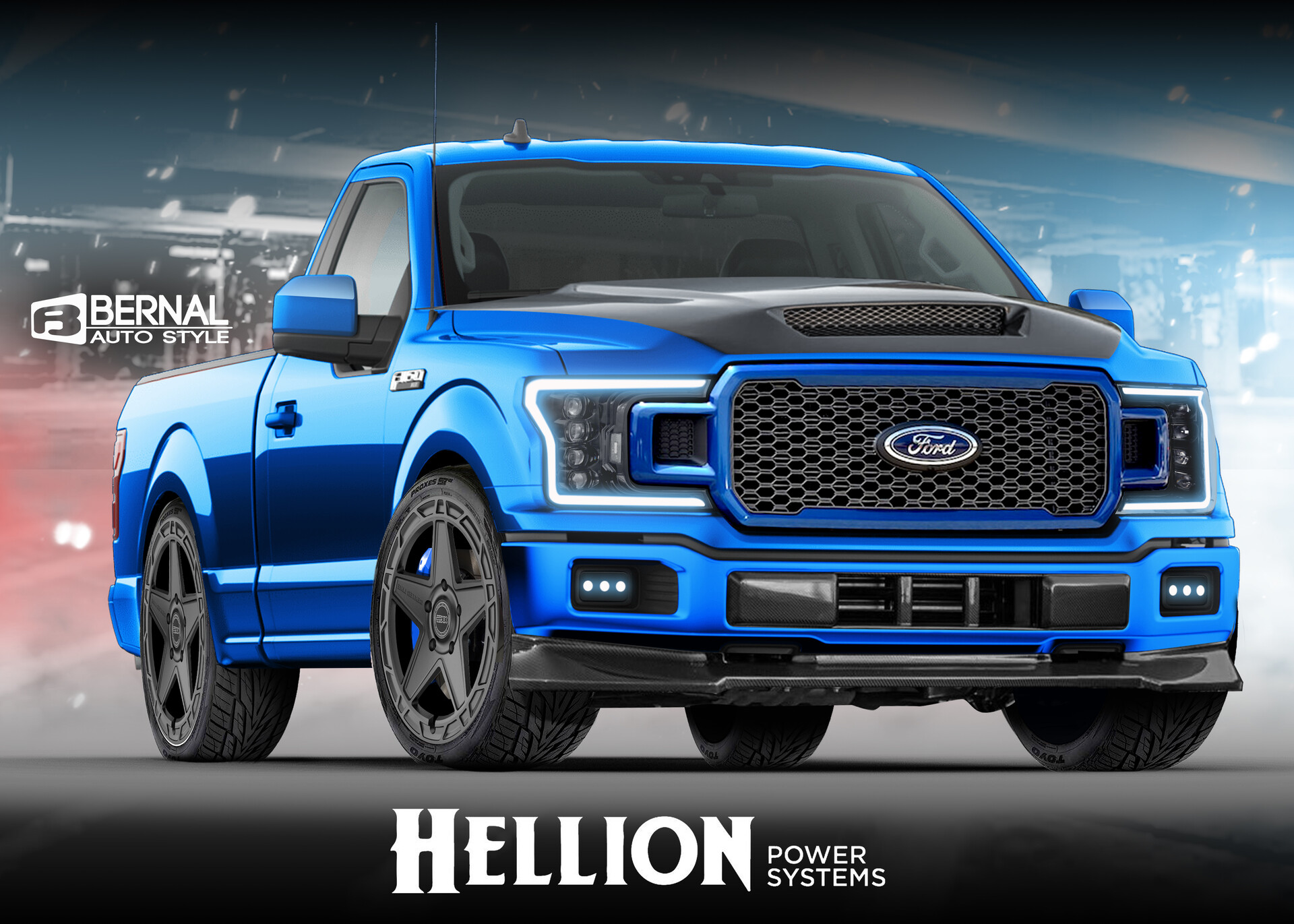 ArtStation - Lightning Blue 2018 F-150