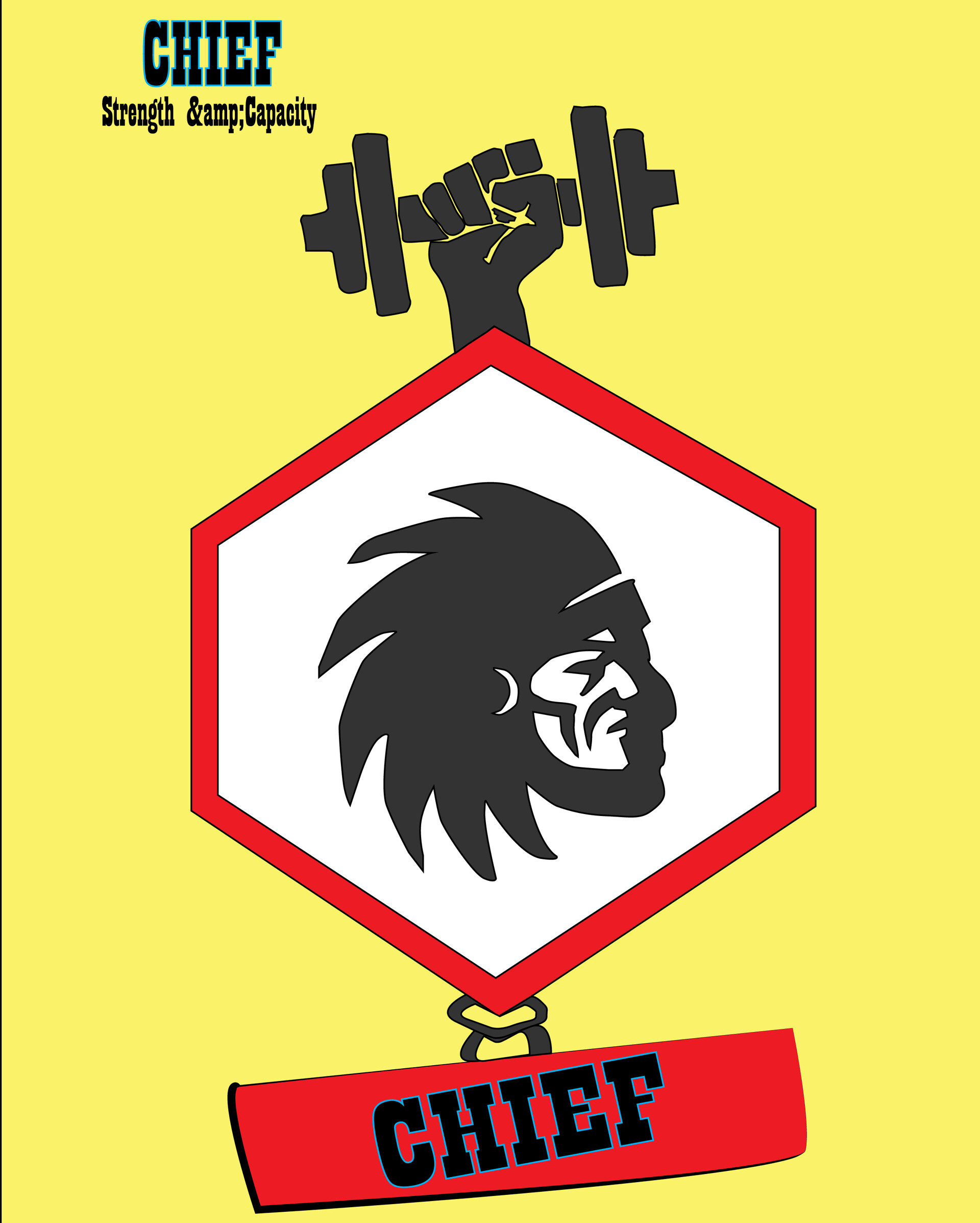 ArtStation - Chief workout logo