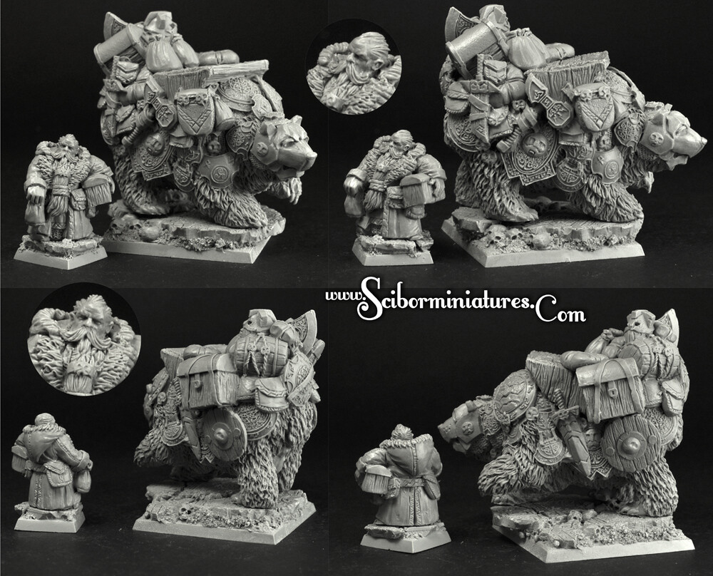 ArtStation - Dwarf miniature