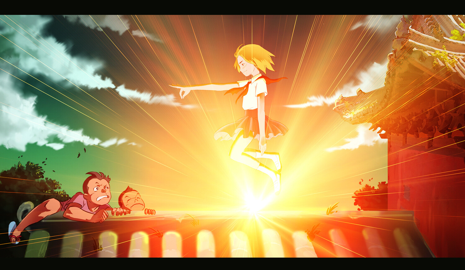 ArtStation - shining girl