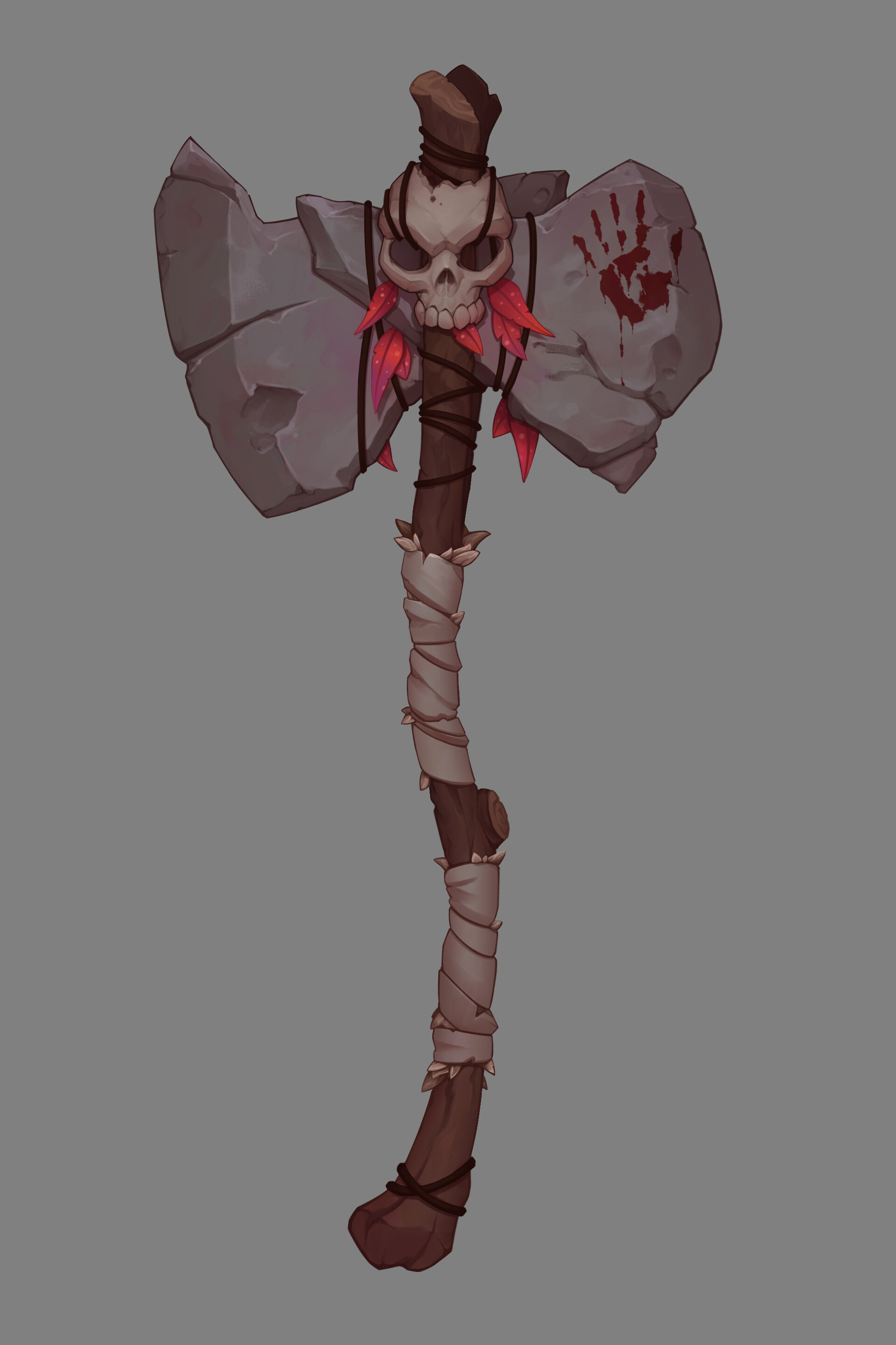 ArtStation - Orcish Axe